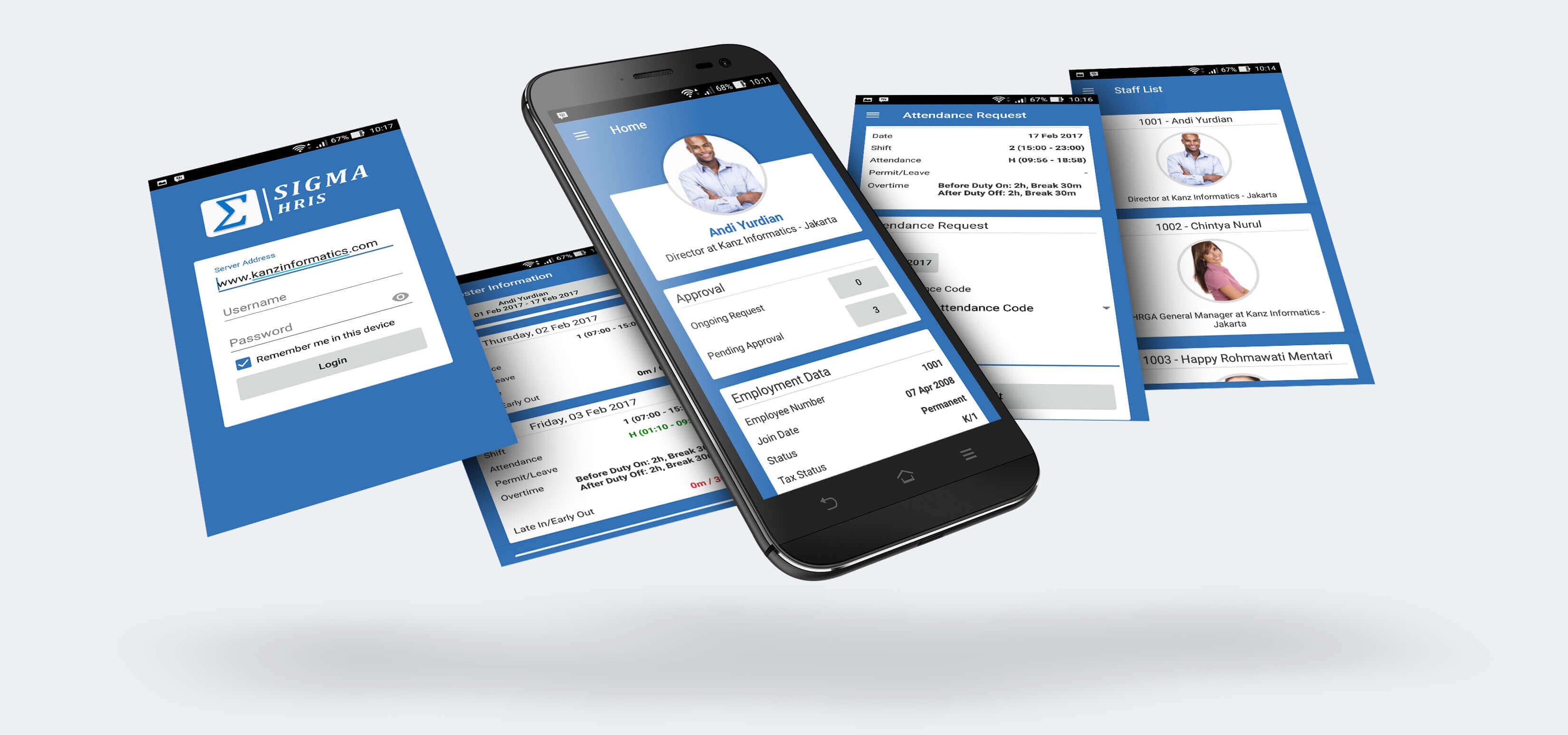 Kanz Meluncurkan Aplikasi HRIS Mobile