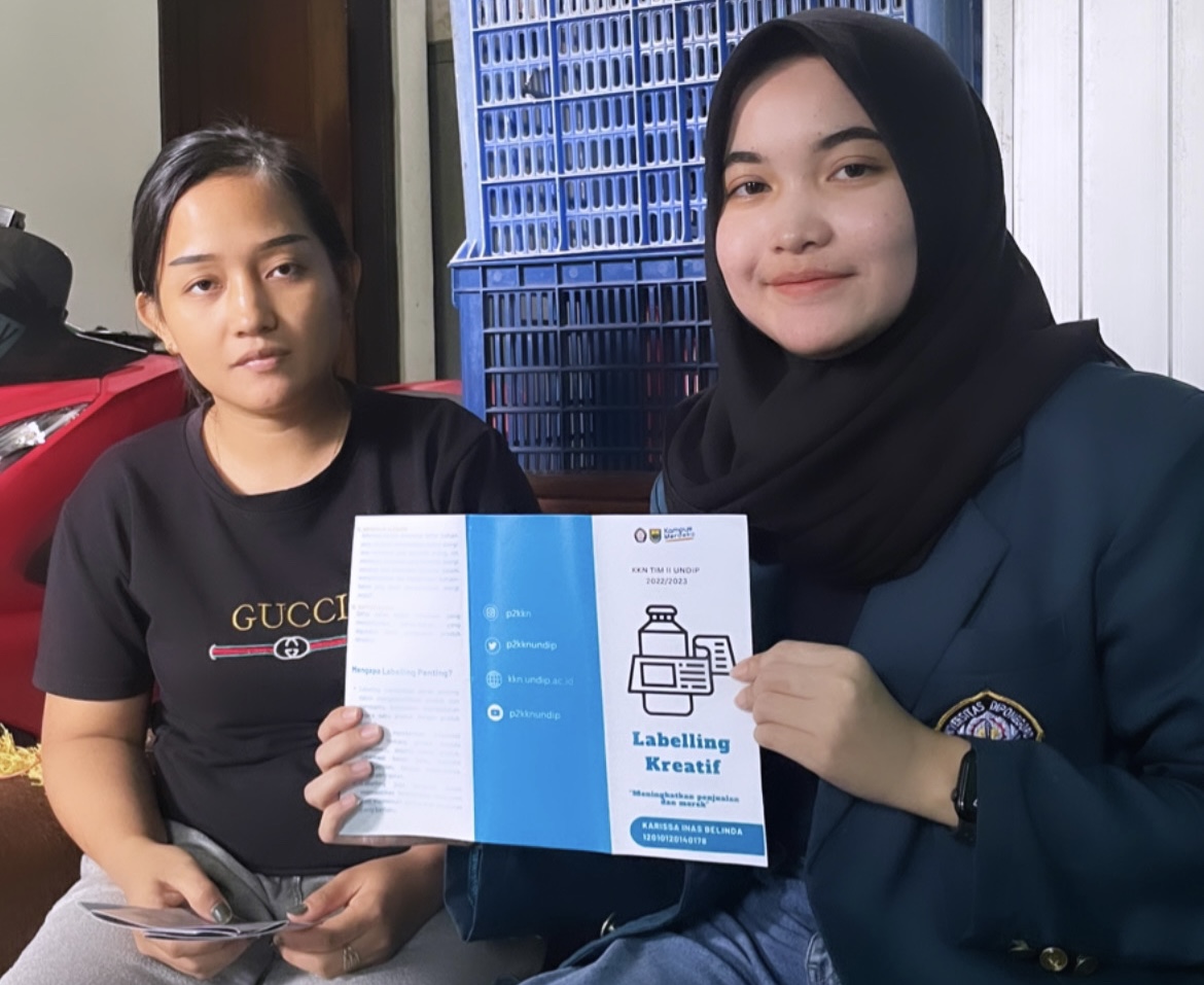 Transformasi Kreatif: Mahasiswa KKN TIM II UNDIP Mendorong UMKM Melalui Sentuhan Inovatif