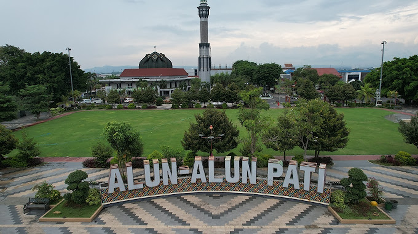 Alun Alun Pati, Ruang Terbuka Hijau Untuk Spot Olahraga dan Rekreasi