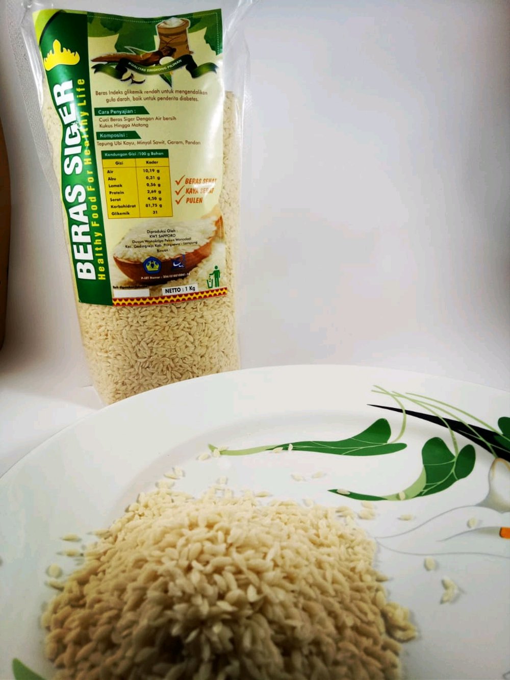 Beras Siger, Inovasi Pangan Pengganti Beras Konvensional