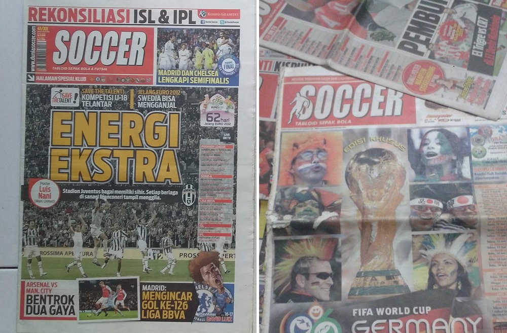 Sejarah Hari Ini (8 Juni 2000) - Tabloid Soccer Ramaikan Kabar Sepak Bola