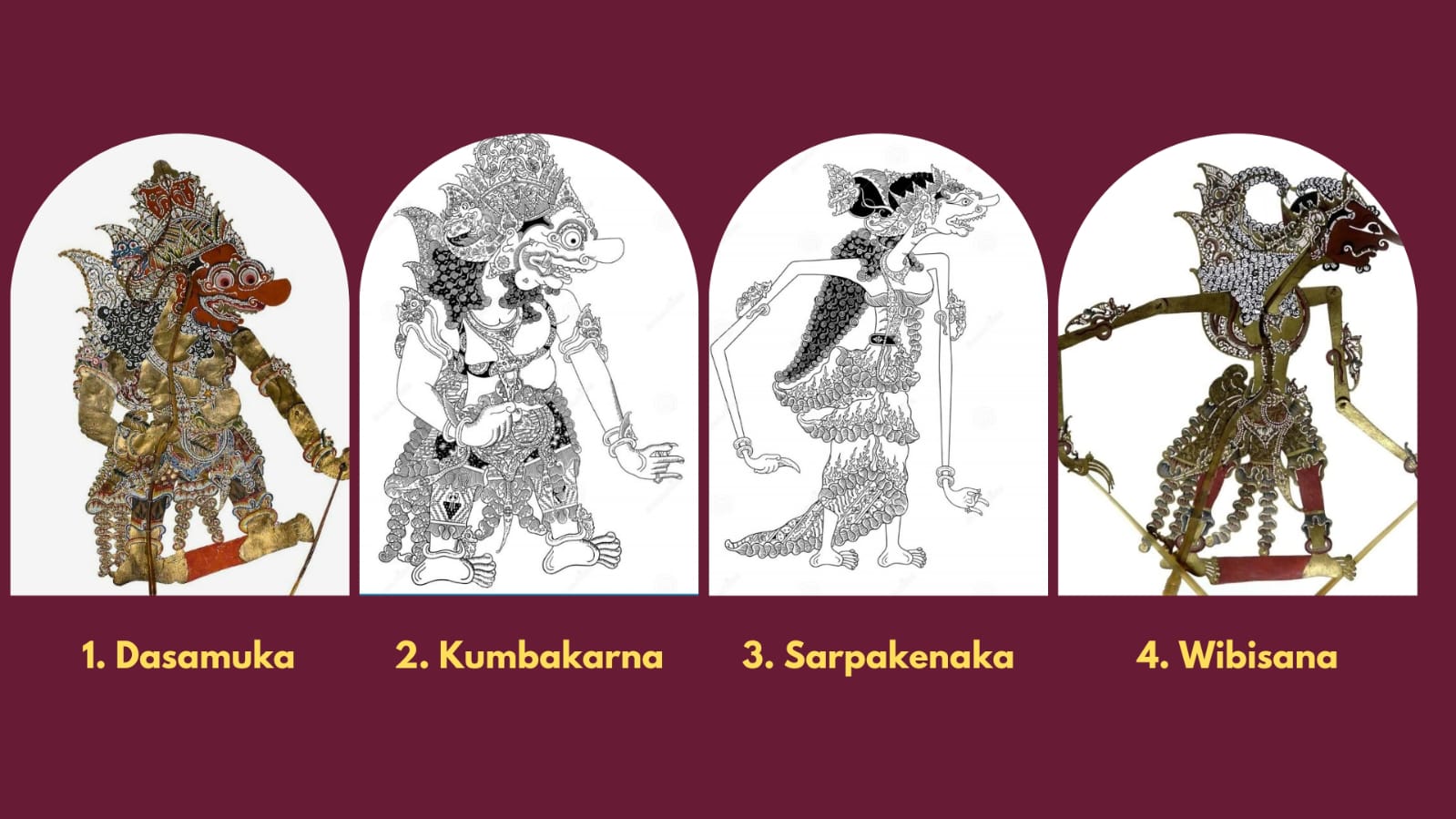 4 Tokoh Wayang Ramayana yang Melambangkan 4 Macam Nafsu