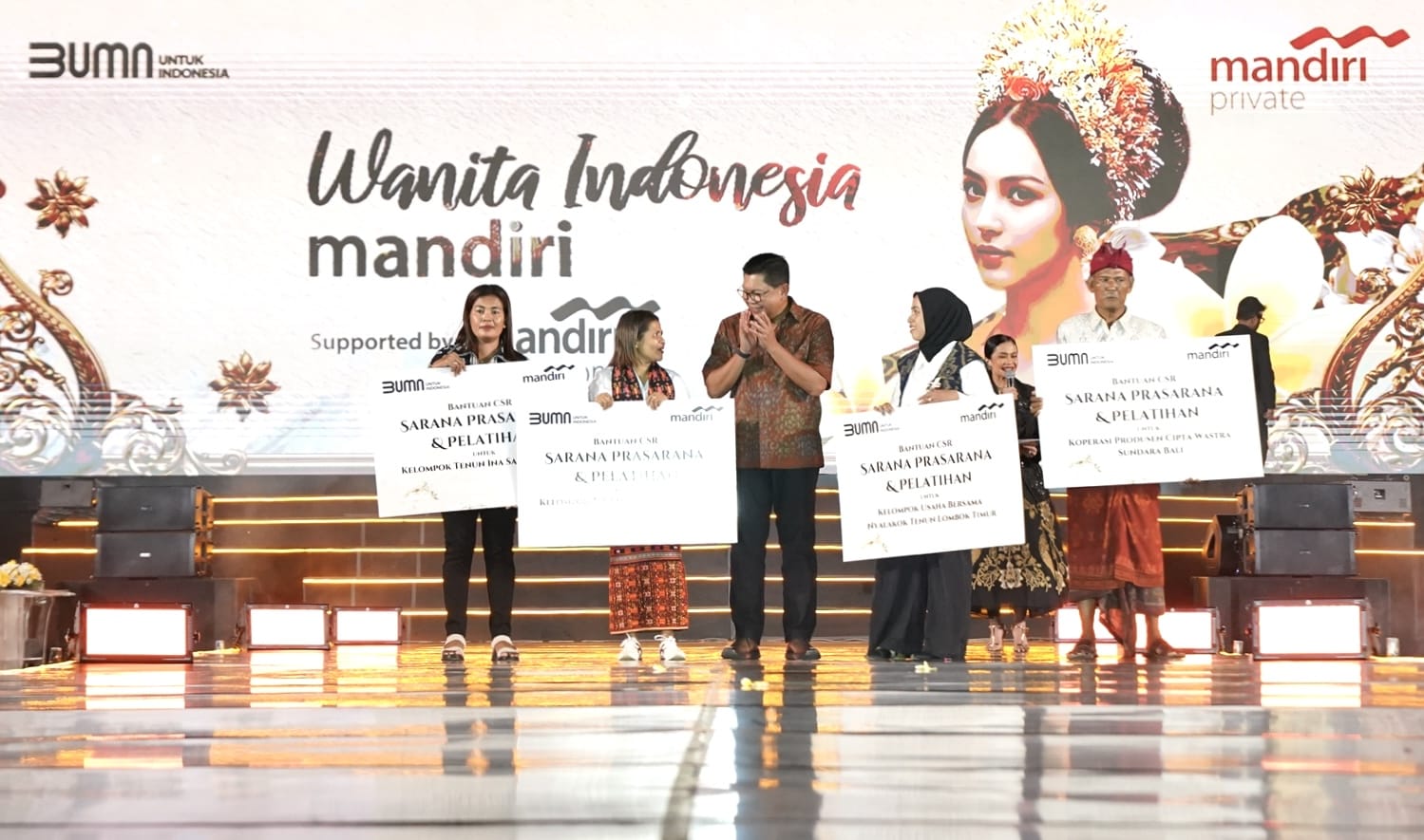 Bank Mandiri Dukung Tenun Tradisional Bali, Lombok, dan Kupang untuk Menembus Pasar Global