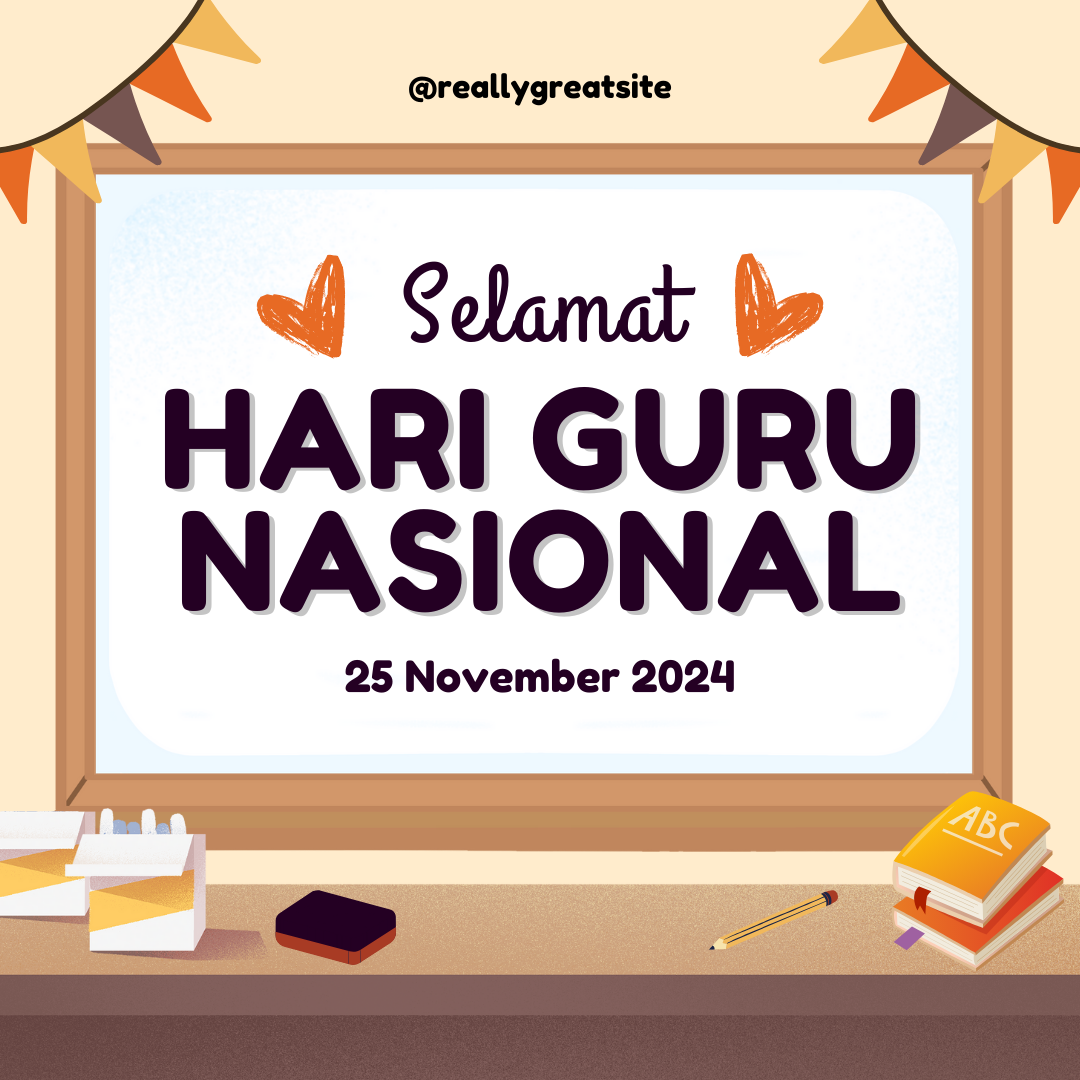 Hari Guru Nasional 2024: Tanggal, Logo, Tema, & Susunan Upacara