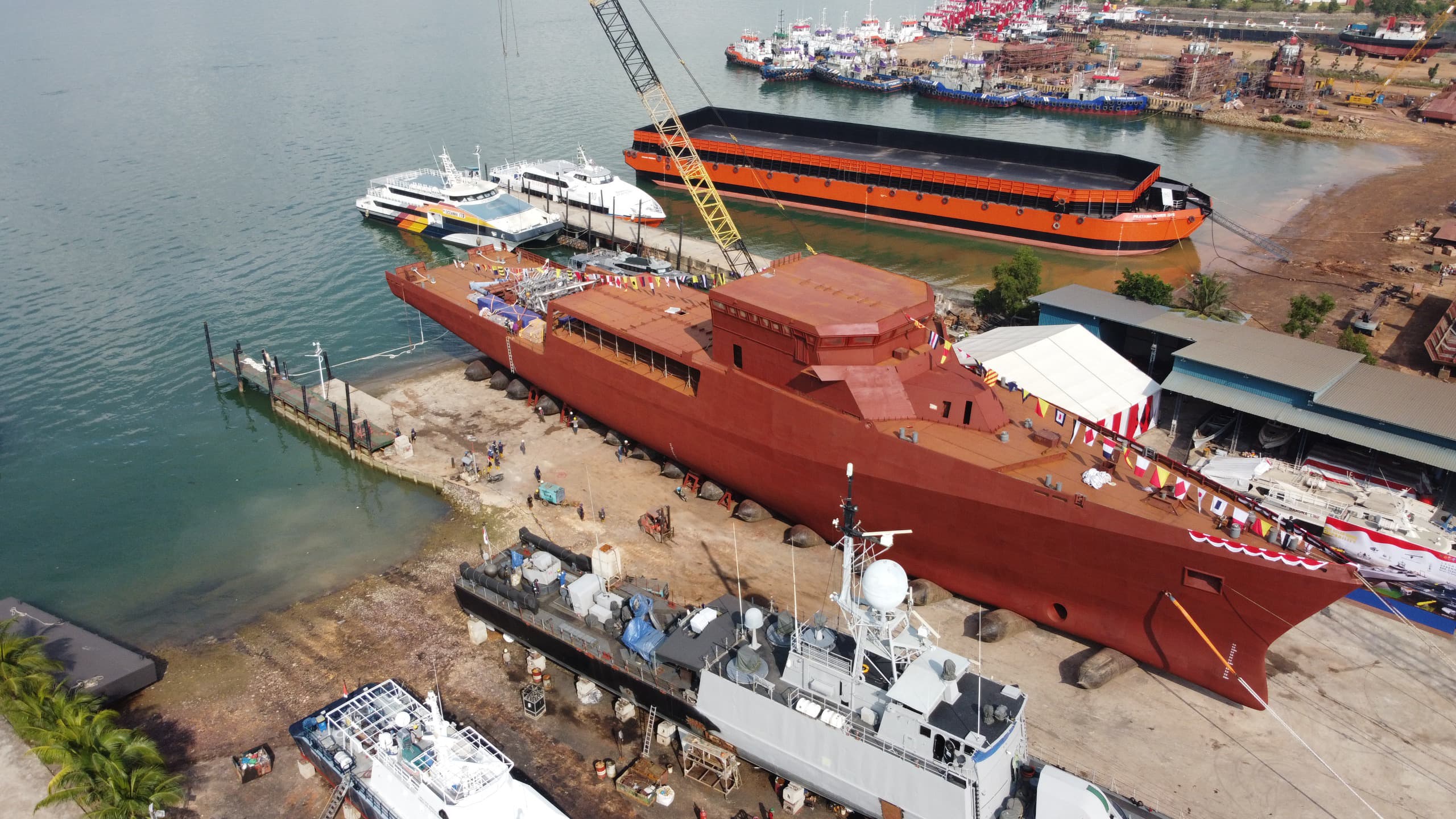 Indonesia Luncurkan Kapal BHO Ocean Going: Ada Geladak Heli Hingga ...