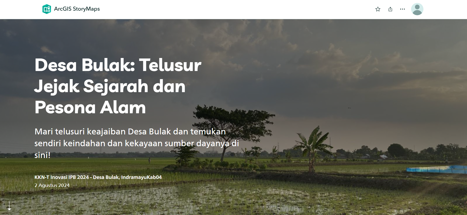 Inovatif, Mahasiswa KKN-T Inovasi IPB 2024 Buat Website Interaktif Profil Desa Bulak