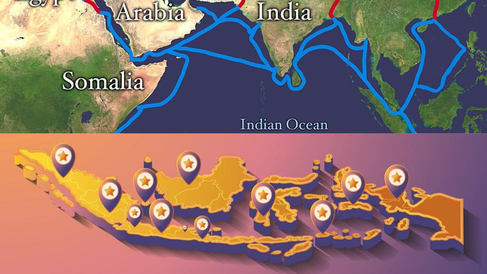 Jejak Peta Jalur Rempah Indonesia, Rute Perdagangan yang Mengubah ...