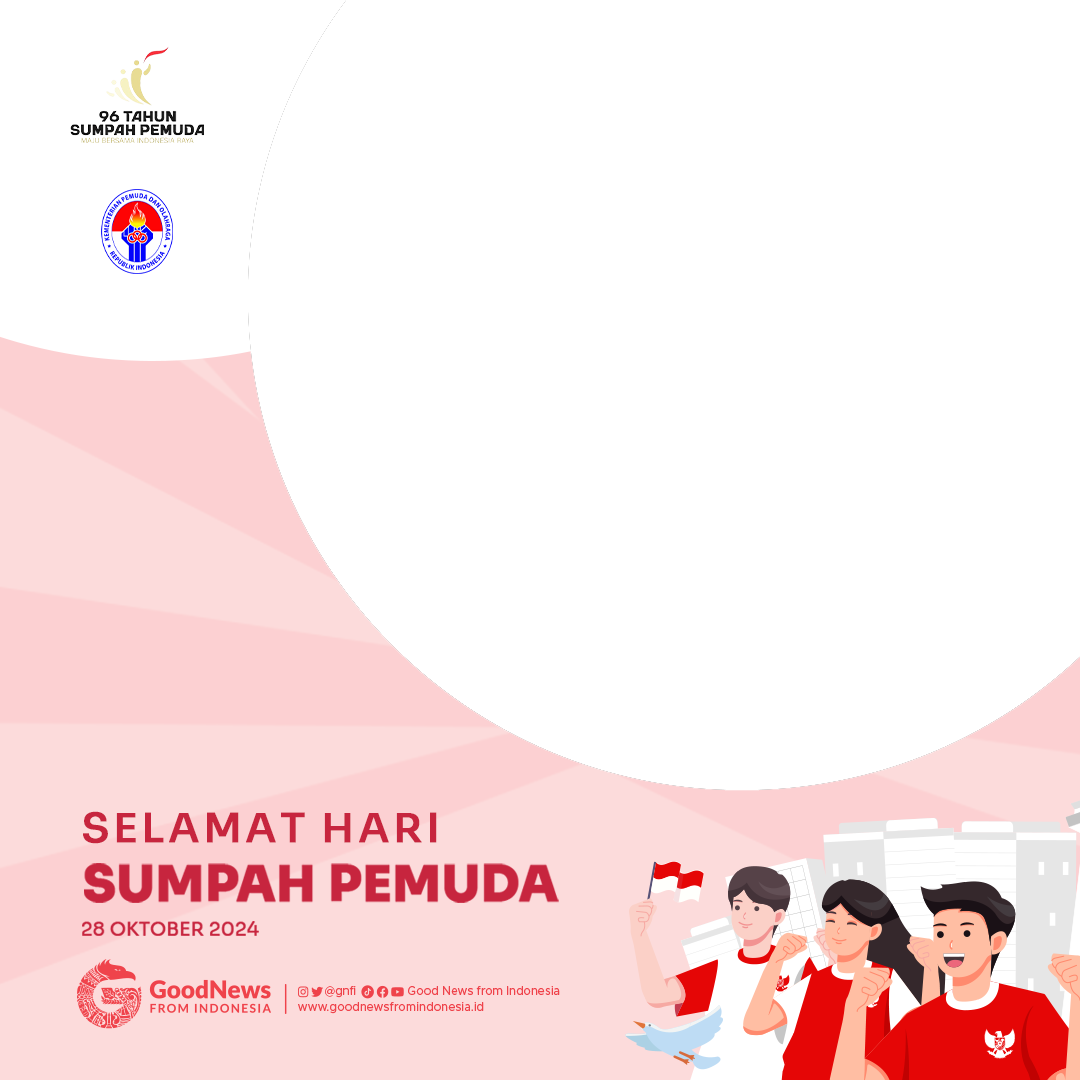 Link Twibbon Peringatan Hari Sumpah Pemuda ke-96 Tahun 2024