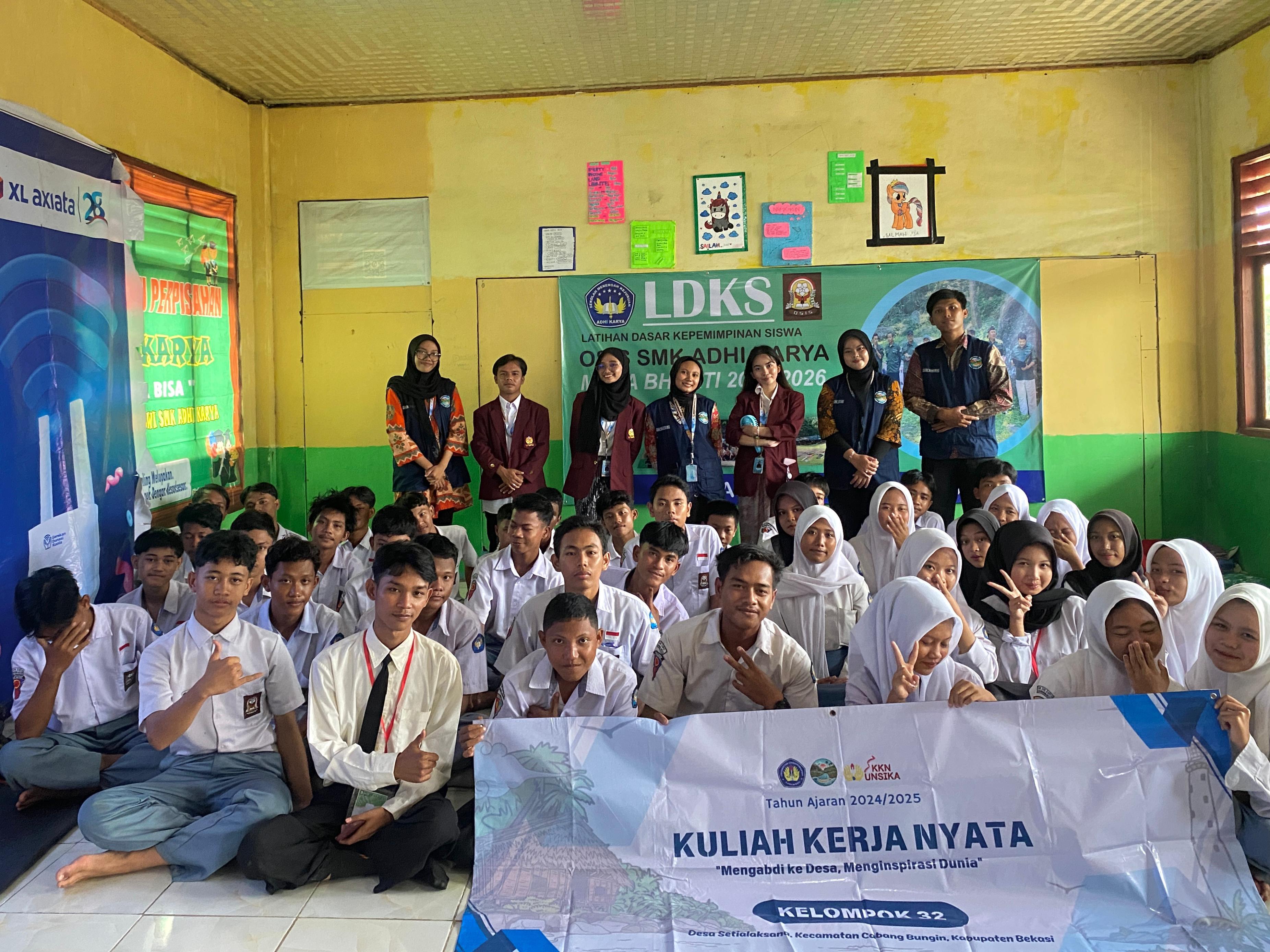 Mahasiswa KKN UNSIKA Edukasi Siswa SMKS Adhi Karya tentang Bahaya ...