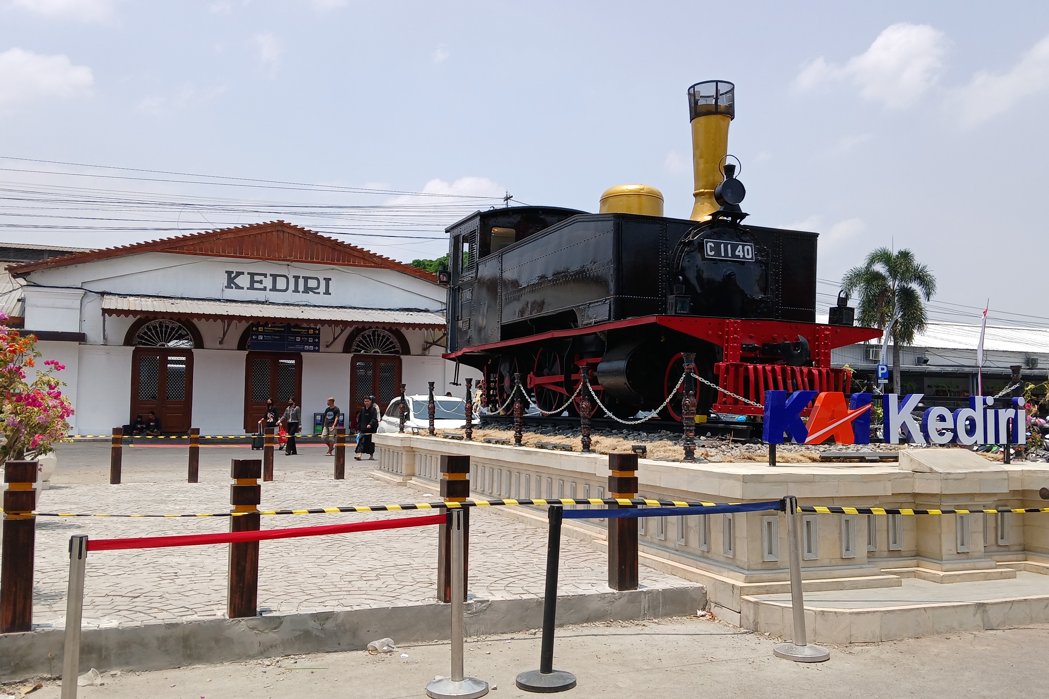 Mengenal Lokomotif C1140, Ikon Baru Stasiun Kediri