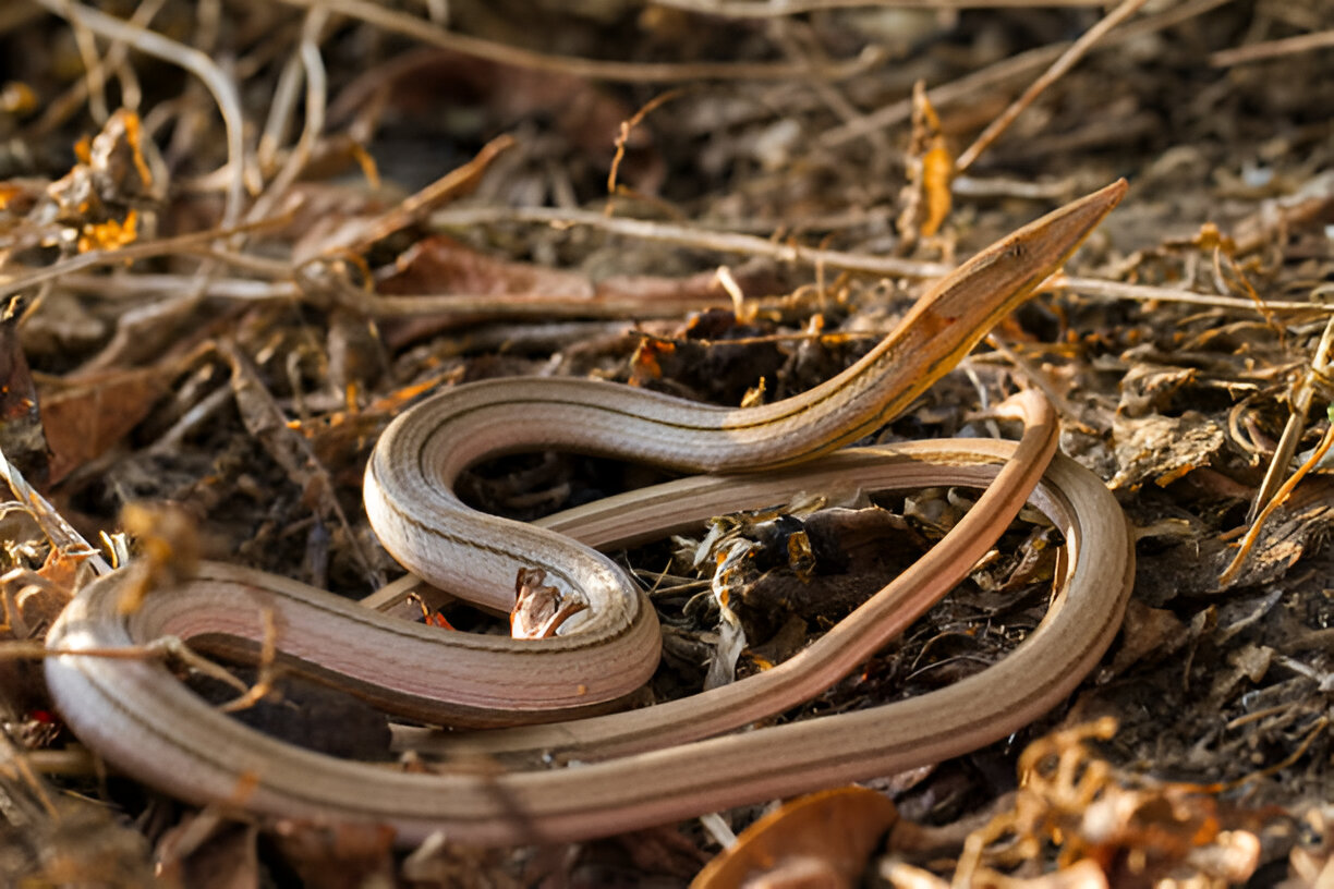 Rahasia ‘Sang Penyamar’ Kadal-pensil Burton: Kadal atau Ular?