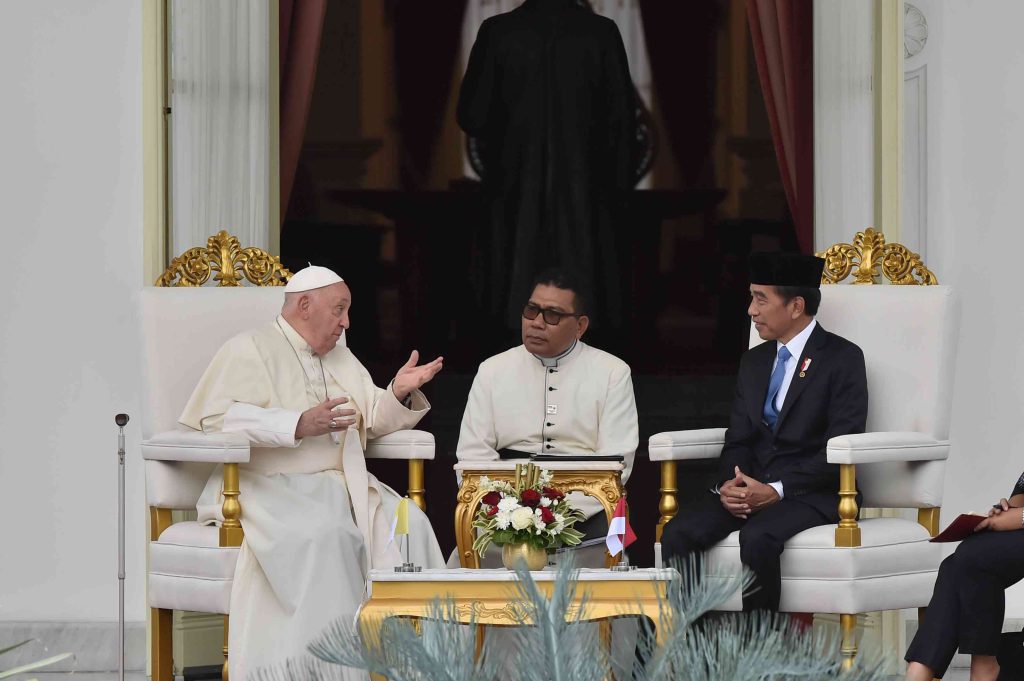 Soroti Bhinneka Tunggal Ika, Ini Dia Isi Pidato Paus Fransiskus Saat di Jakarta