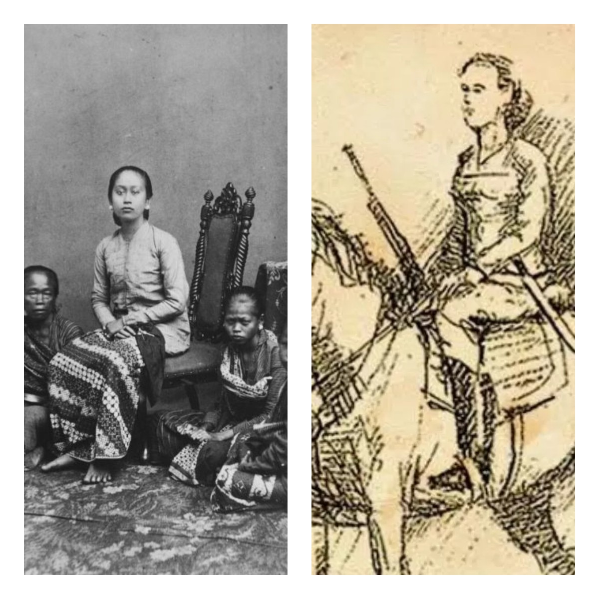 Sosok Raden Ayu yang Jadi Panglima dalam Perang Jawa, Gunduli Rambut ...