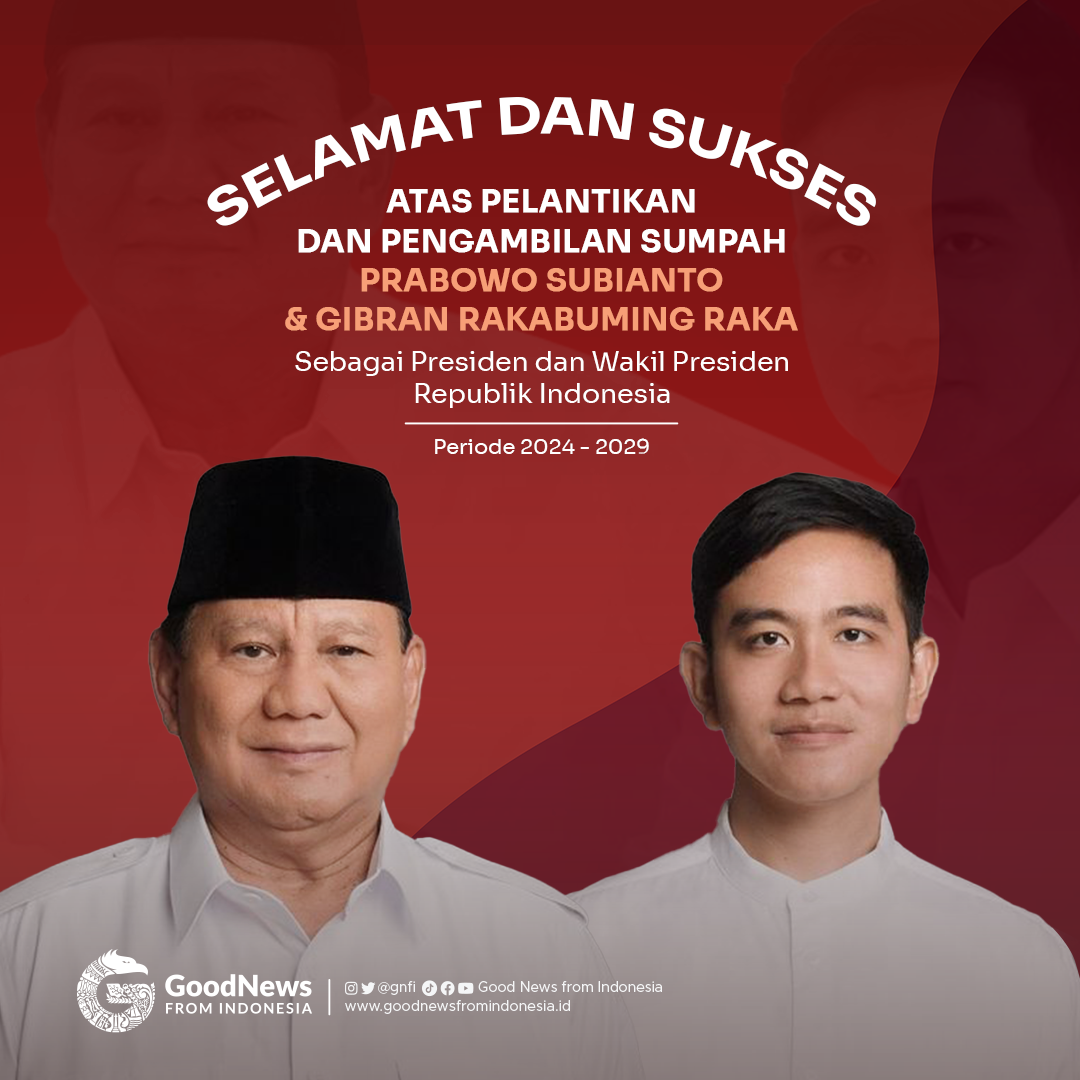 Susunan Acara dan Poster Pelantikan Presiden dan Wakil Presiden RI 2024