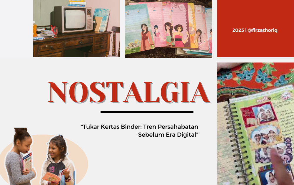 Tukar Kertas Binder, Tren Persahabatan sebelum Era Digital