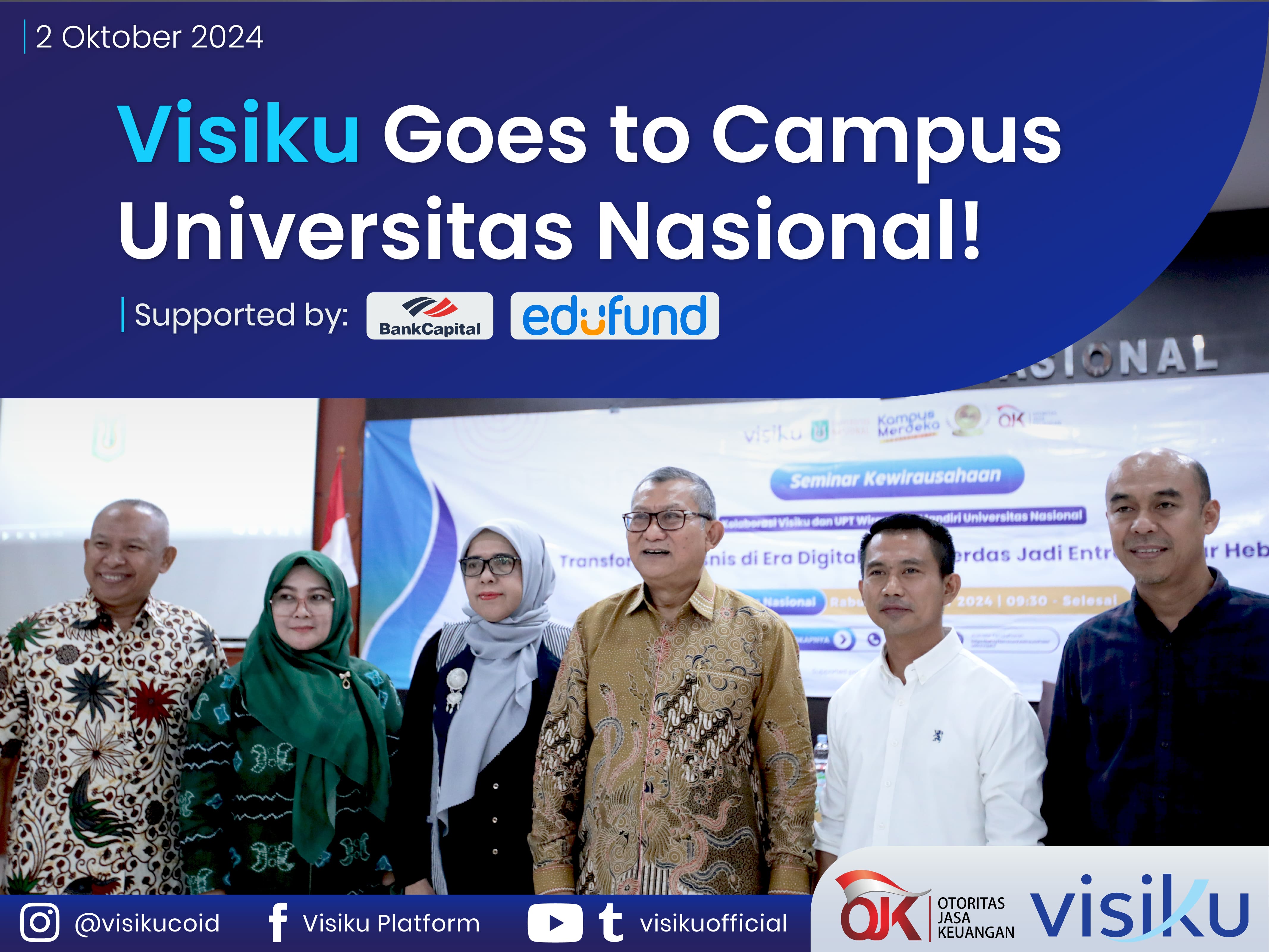 Transformasi Bisnis di Era Digital, Kolaborasi Visiku dan UPT Wirausaha ...