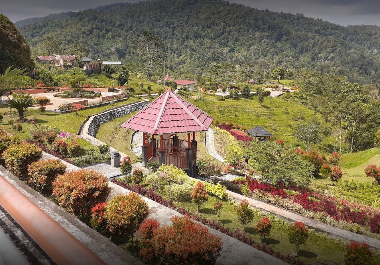 Kebun Raya Liwa, Kebun Raya Pertama di Sumatra