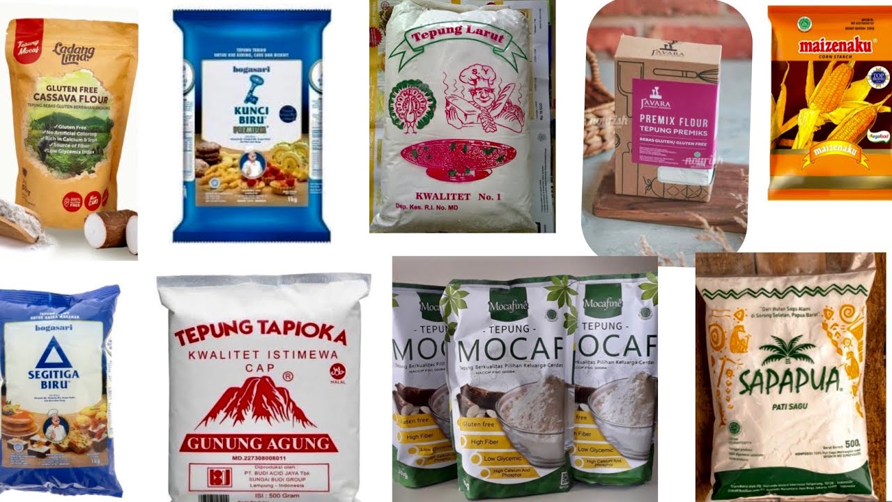 Jenis jenis Tepung yang Sering Digunakan Sebagai Bahan Makanan