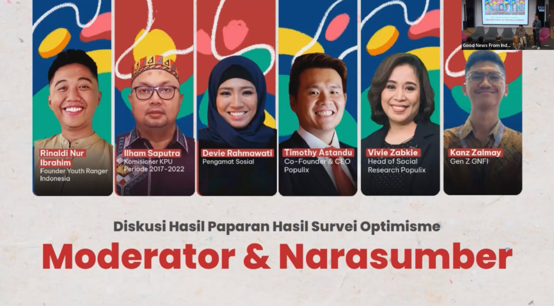 Hasil Survei GNFI x Populix: Indonesia Semakin Optimis