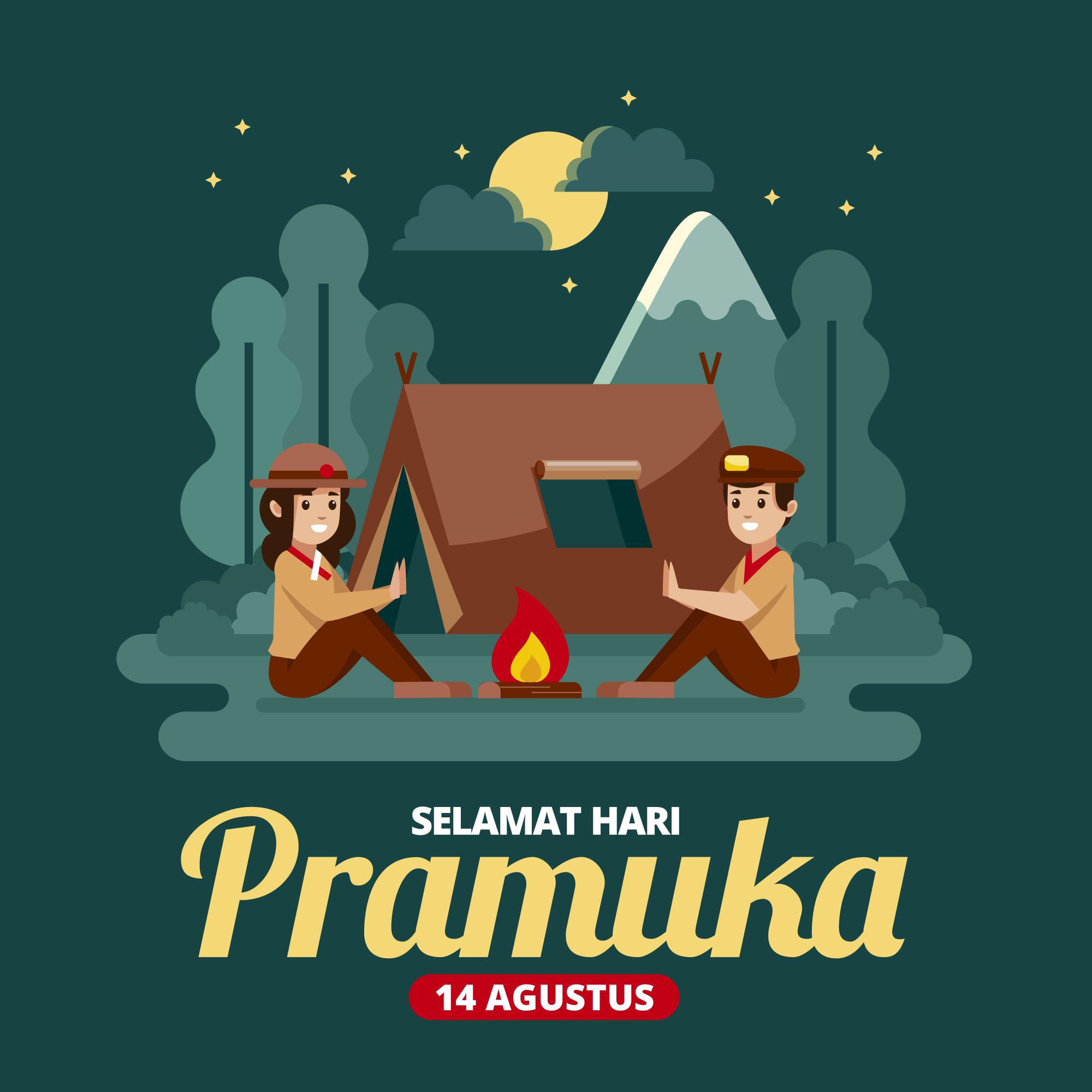 55+ Gambar Ucapan Hari Pramuka 2024 Gratis, Share ke Teman pada 14 Agustus