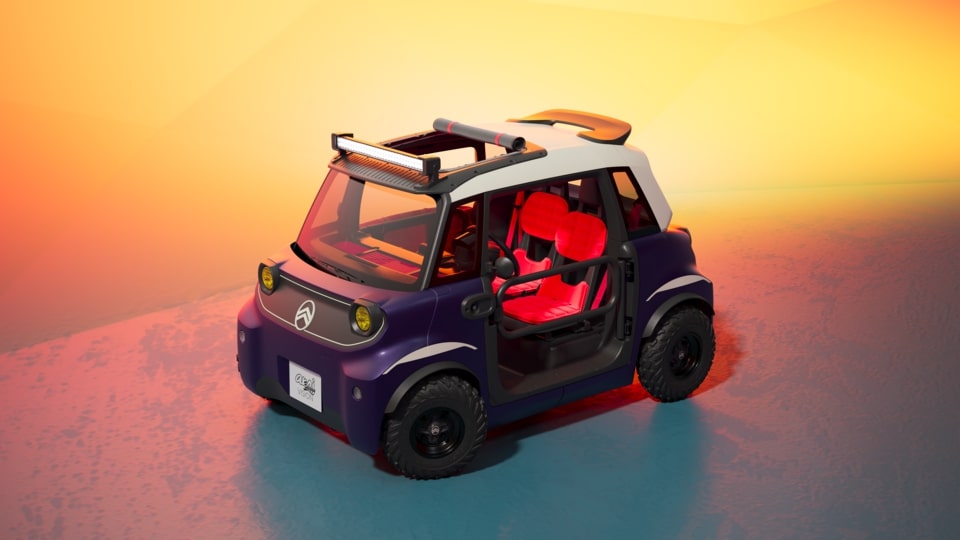 Kenalkan Ami Buggy Vision, Ini Konsep Terbaru Mobil Listrik Citroën ...