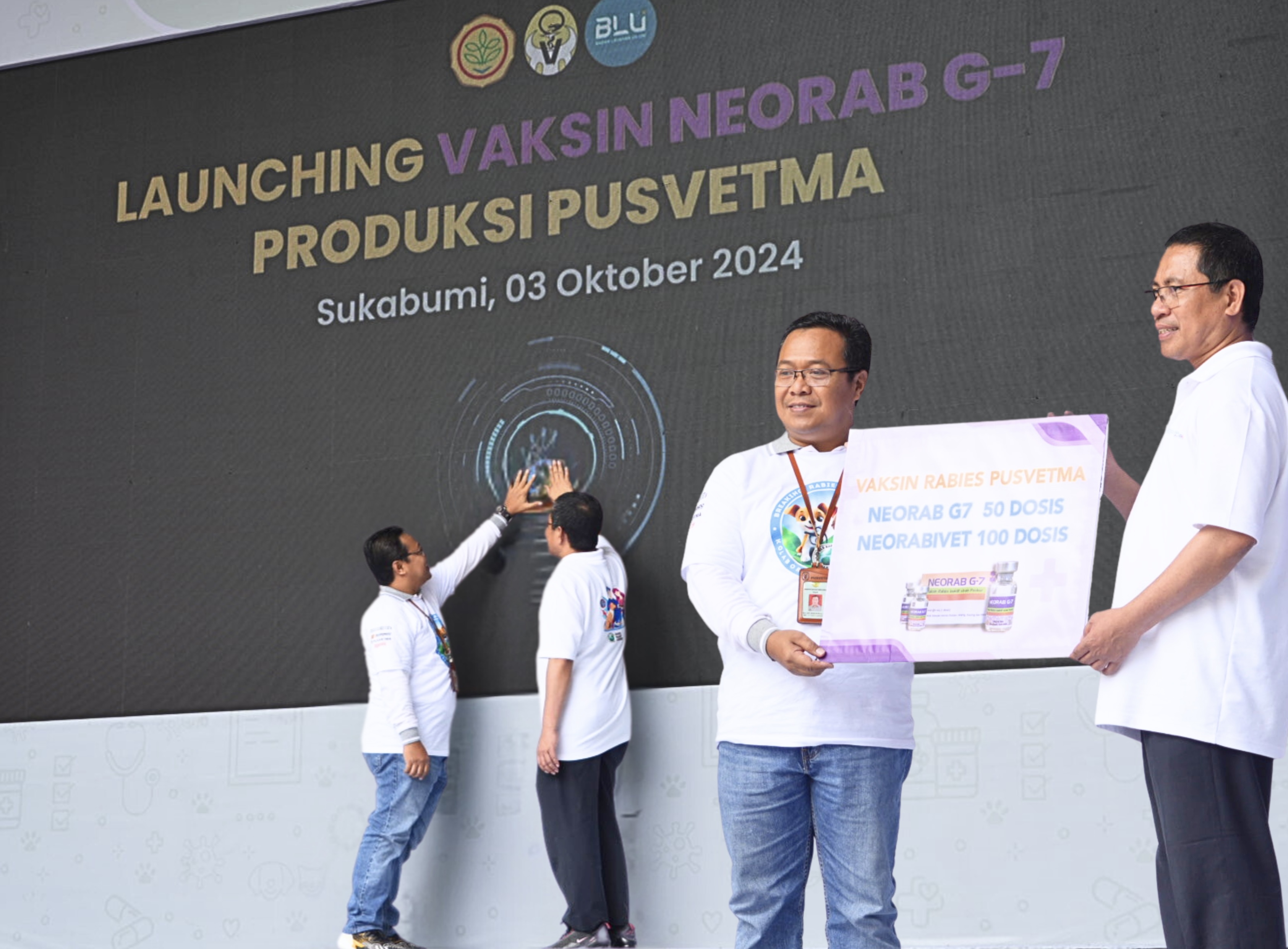 Pusvetma Luncurkan Vaksin Rabies Generasi Terbaru di Puncak Peringatan ...