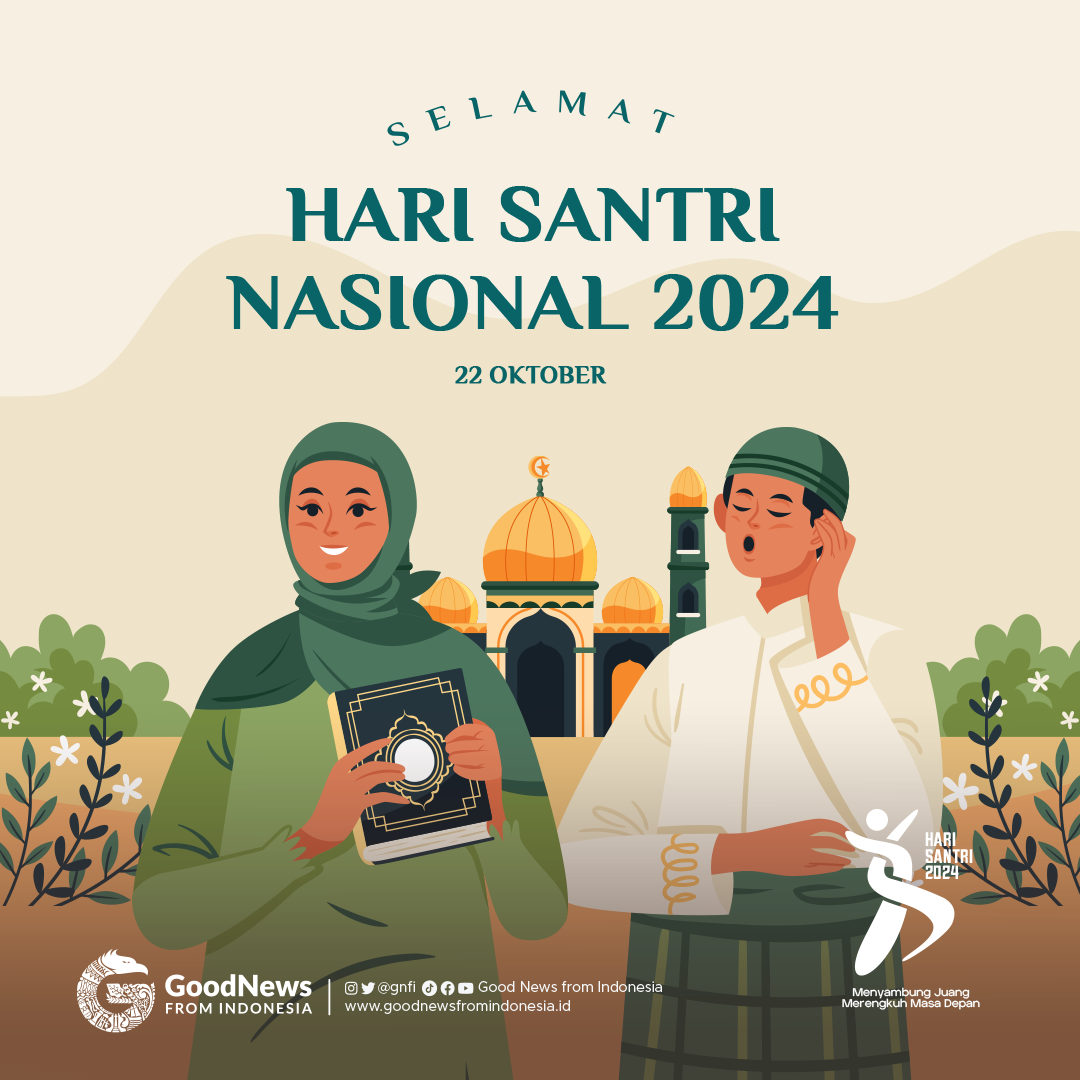Ide Poster Hari Santri Nasional 2024 Terbaru dan Simpel dengan Berbagai Tema