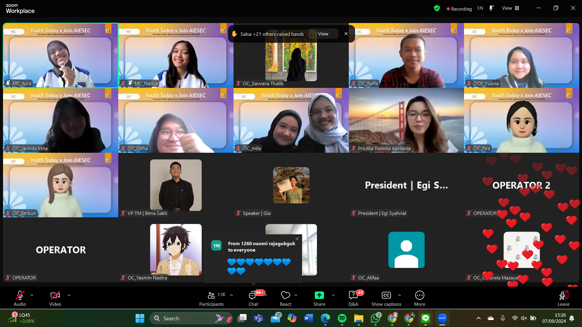 AIESEC in Surabaya Hadir kembali untuk menyalakan Api Pemimpin Muda ...