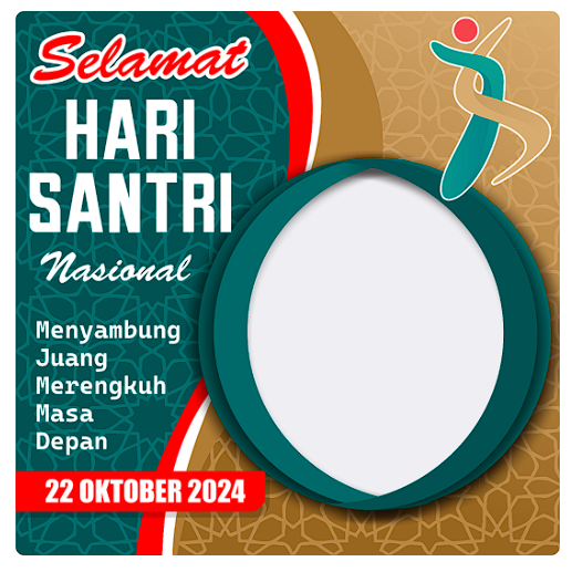 Link Twibbon Hari Santri Nasional 2024 Gratis dengan Desain Menarik