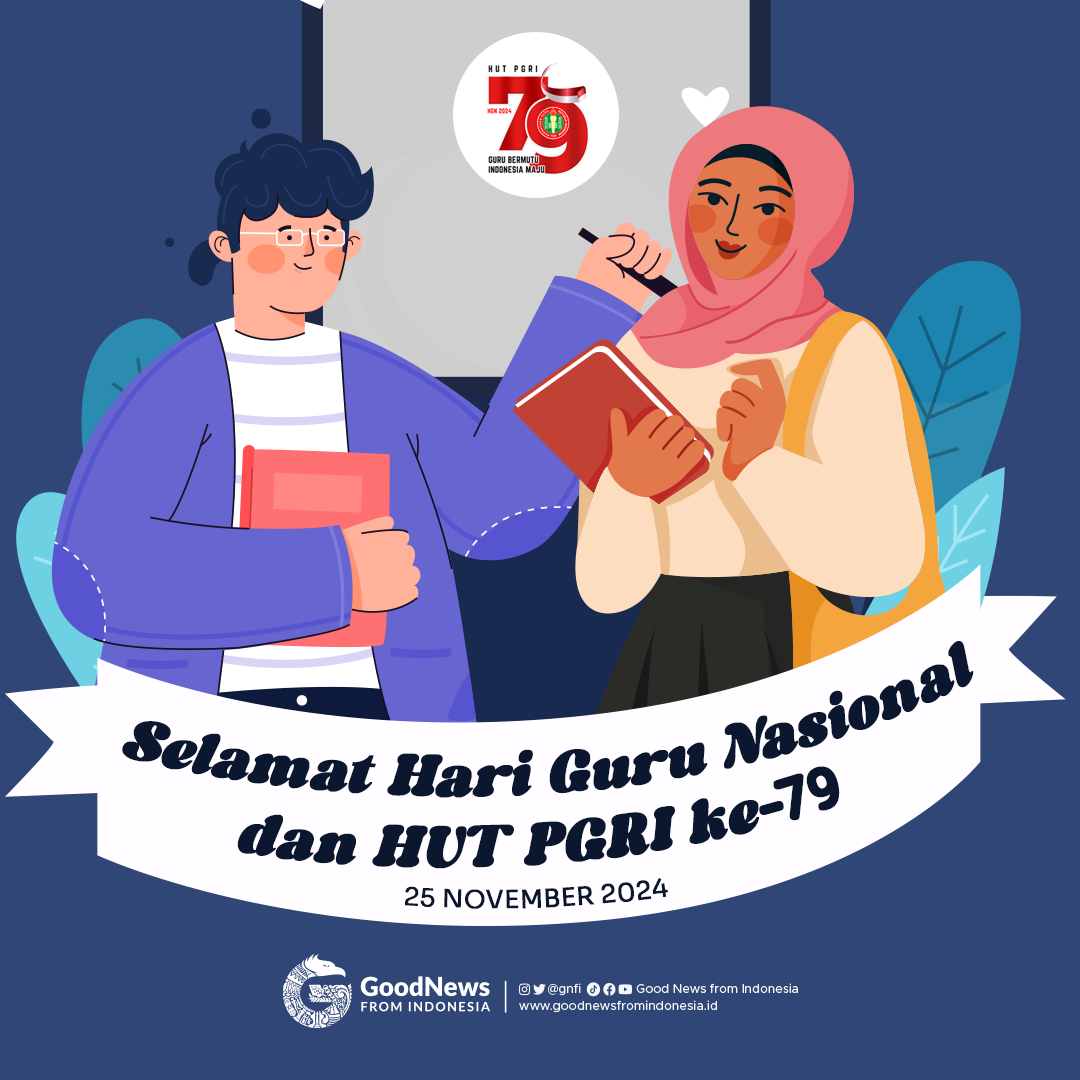 Desain Poster Hari Guru Nasional 2024 untuk Menghormati Dedikasi Para ...