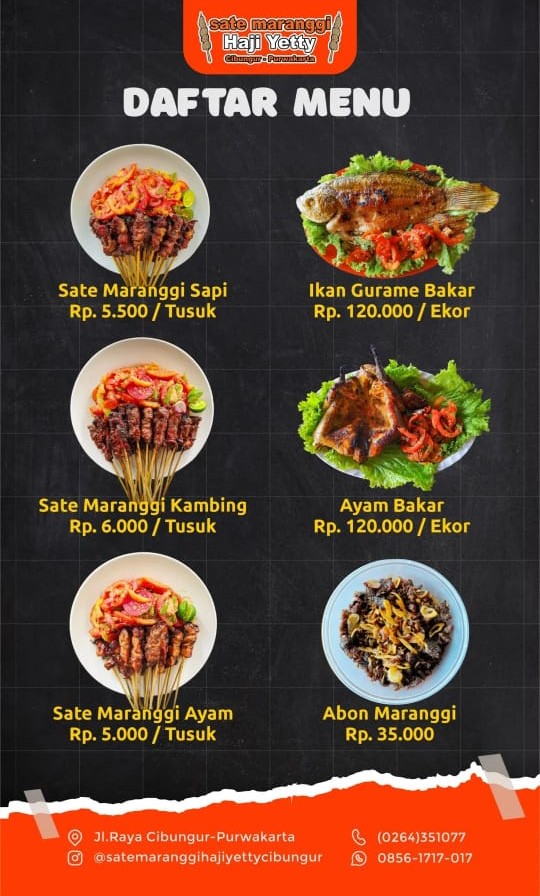 Cita Rasa Sate Maranggi Khas Purwakarta yang Bikin Ketagihan