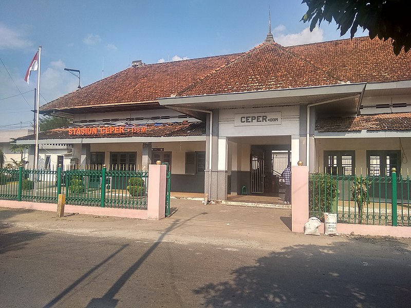 Stasiun Kereta di Klaten yang Masih Beroperasi di 2024