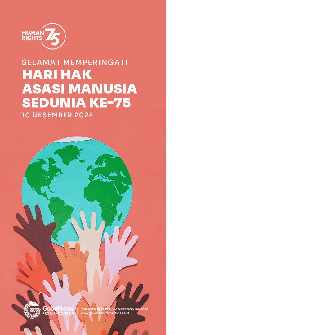 Link Download Twibbon Selamat Hari HAM Sedunia Ke-75 Tahun 2024