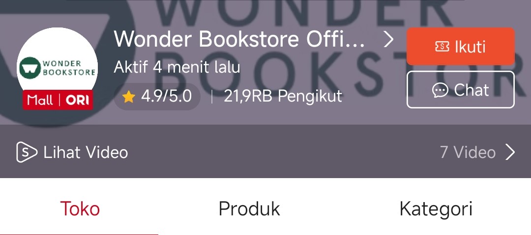 11 Rekomendasi Toko Buku Online di Shopee, agar Terhindar dari Buku Bajakan