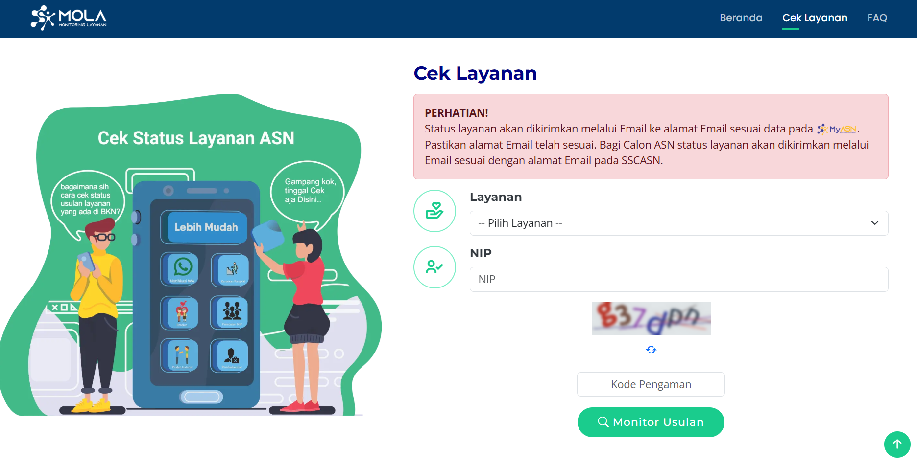 Mengenal MOLA BKN, dari Layanan, Cara Menggunakan, hingga Masalah Umum