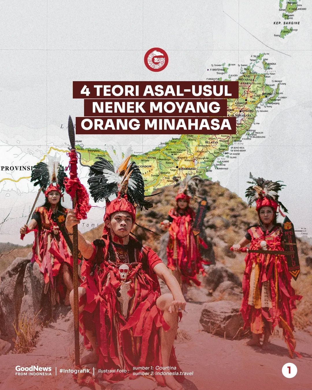 4 Teori Asal-Usul Orang Minahasa, Ada Hubungan dengan Tiongkok, Jepang ...