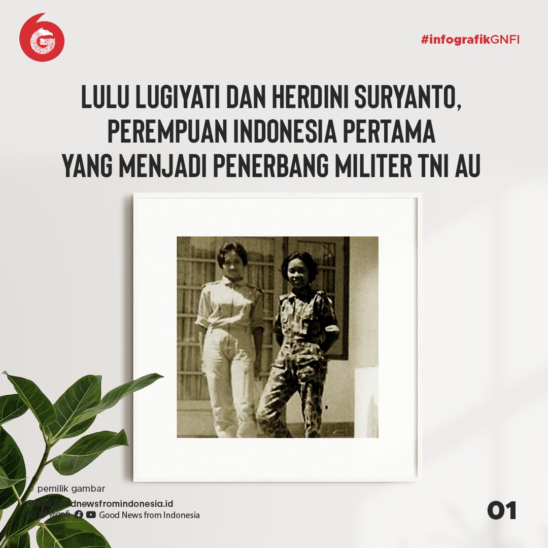 2 Perempuan Indonesia Pertama yang Jadi Penerbang Militer TNI AU