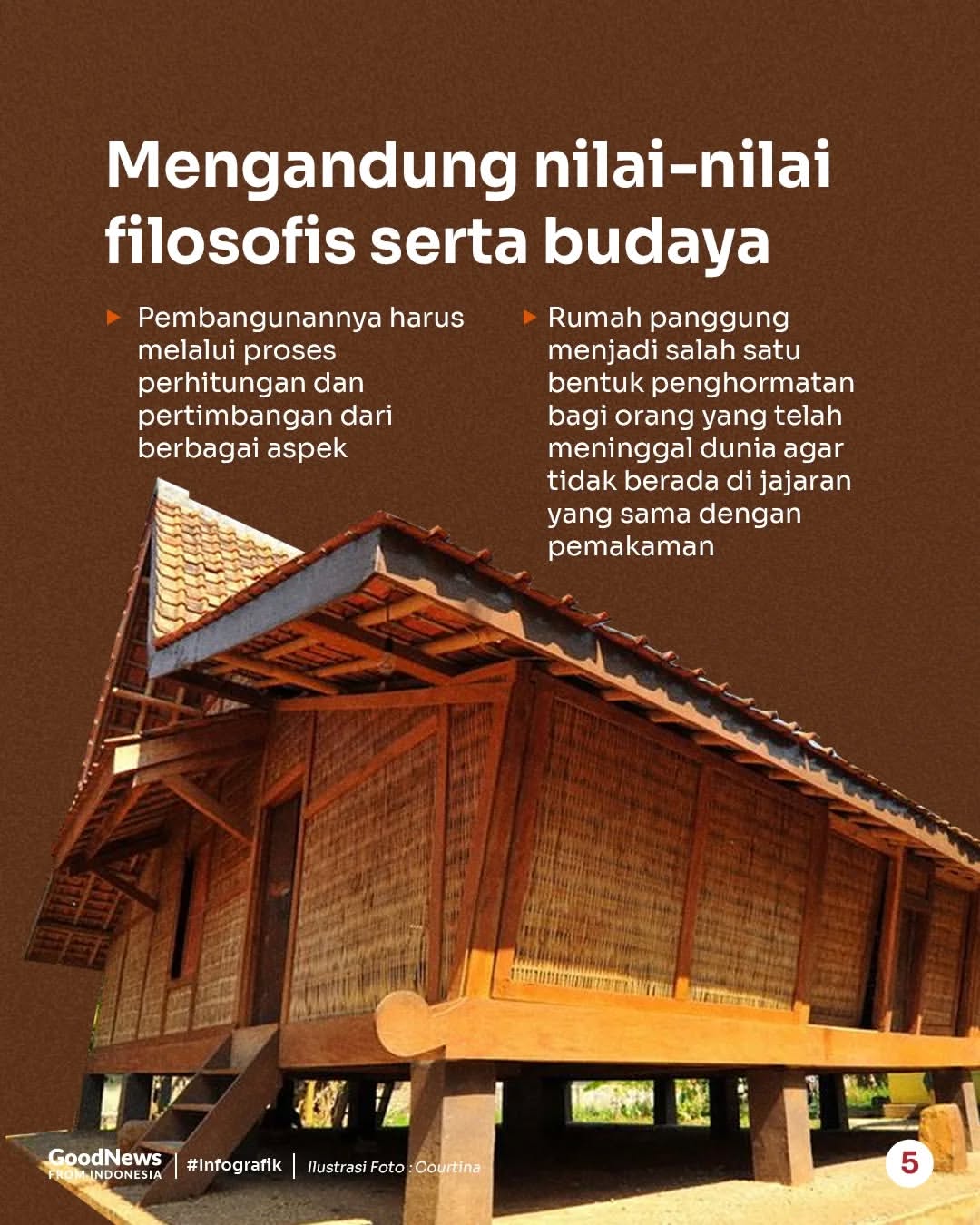 Arsitektur Sunda, Filosofis Sekaligus Lebih Aman dari Gempa