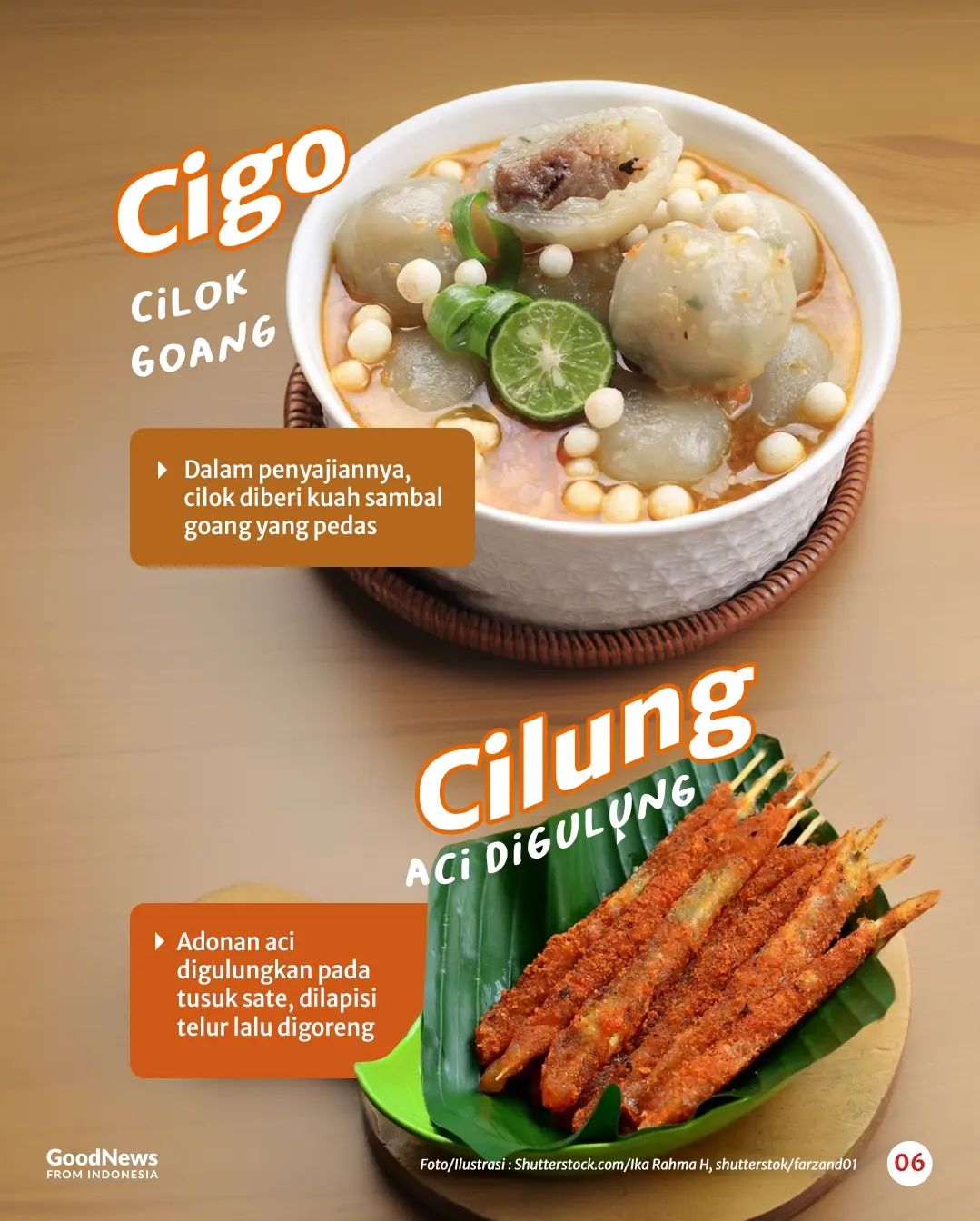 Berbagai Olahan Jajanan Aci-acian Khas Indonesia