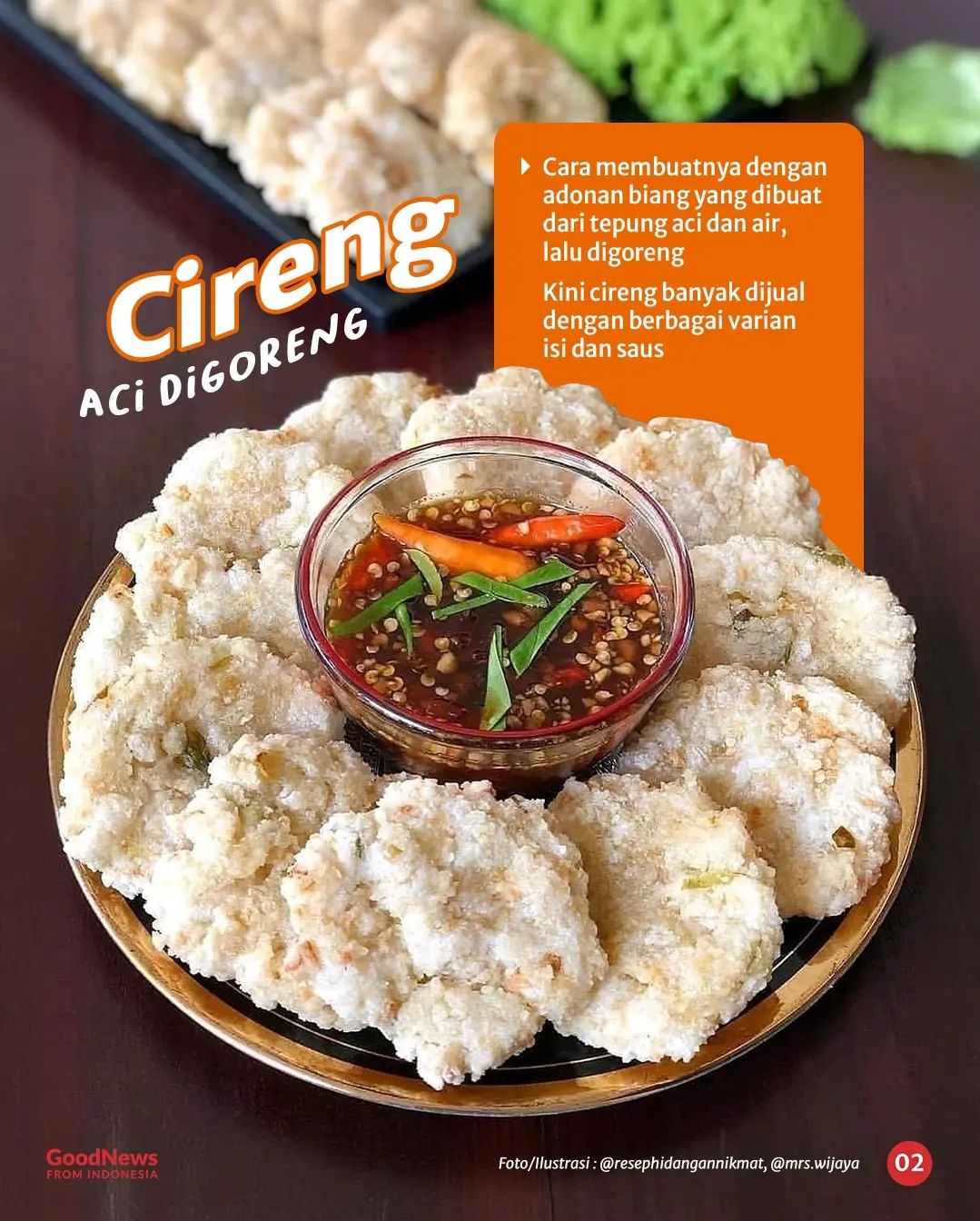 Berbagai Olahan Jajanan Aci-acian Khas Indonesia