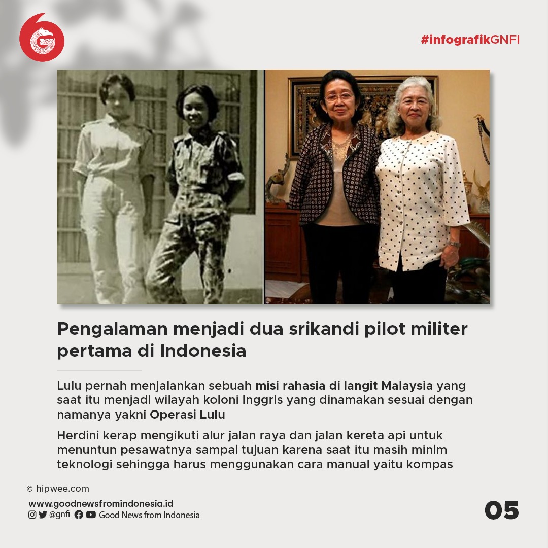 2 Perempuan Indonesia Pertama yang Jadi Penerbang Militer TNI AU