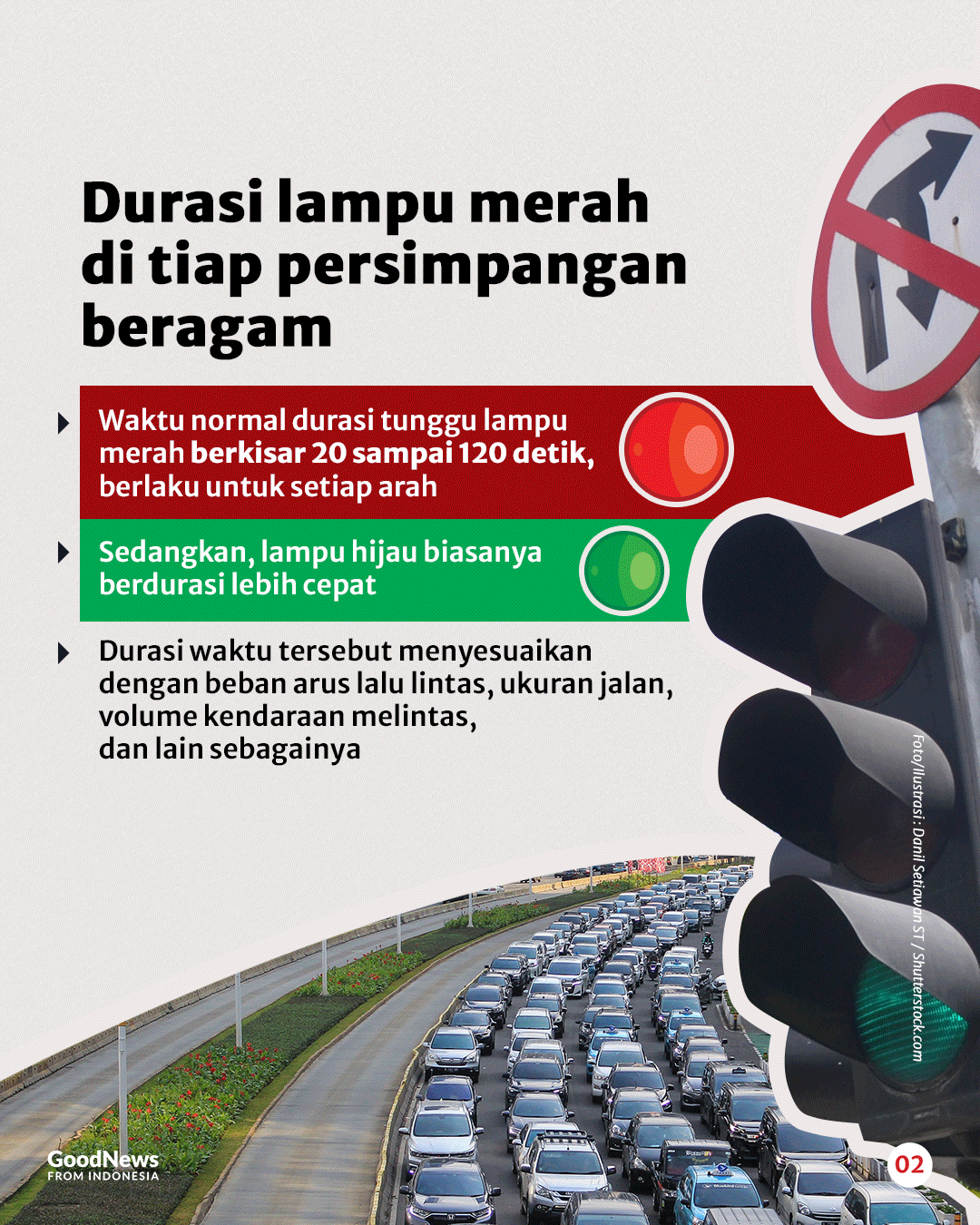 4 Lampu Merah Terlama di Indonesia