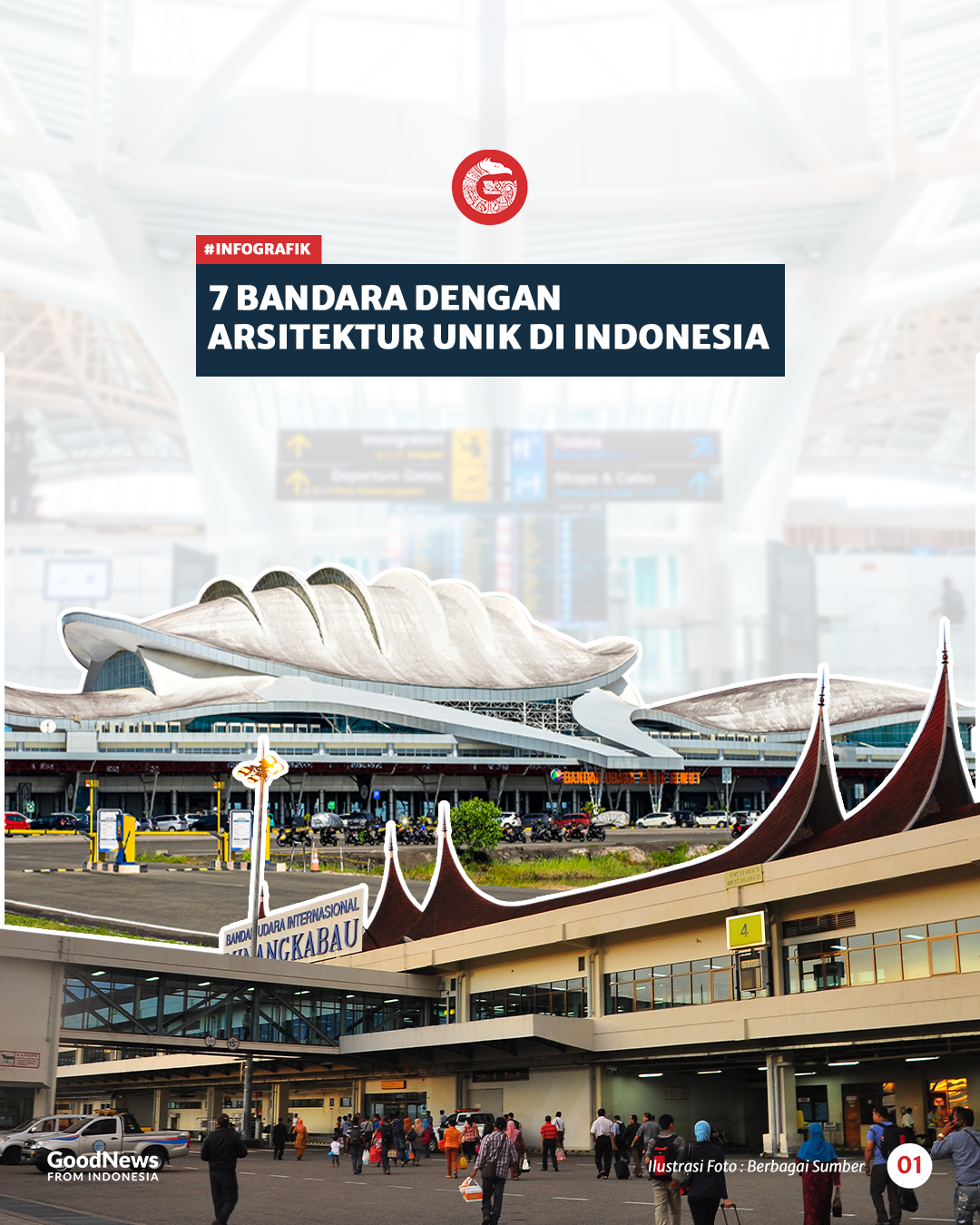 7 Bandara dengan Arsitektur Terunik di Indonesia
