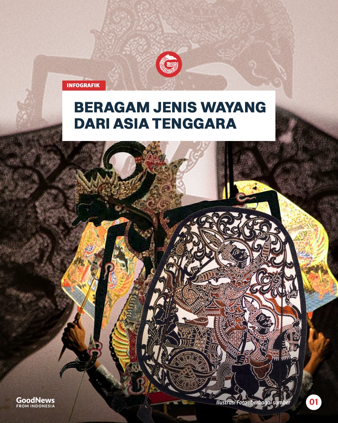 Beragam Jenis Wayang dari Asia Tenggara