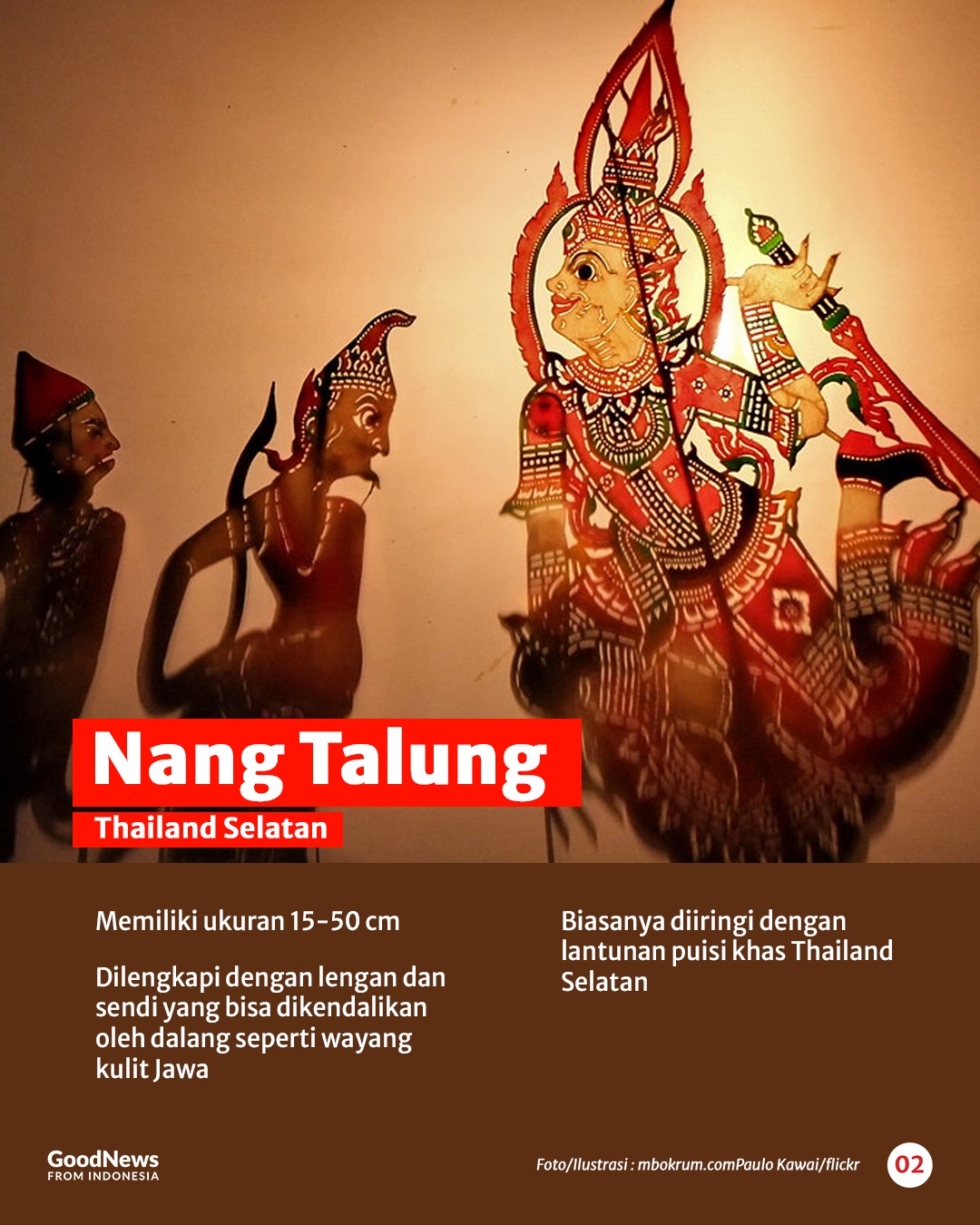 Beragam Jenis Wayang dari Asia Tenggara