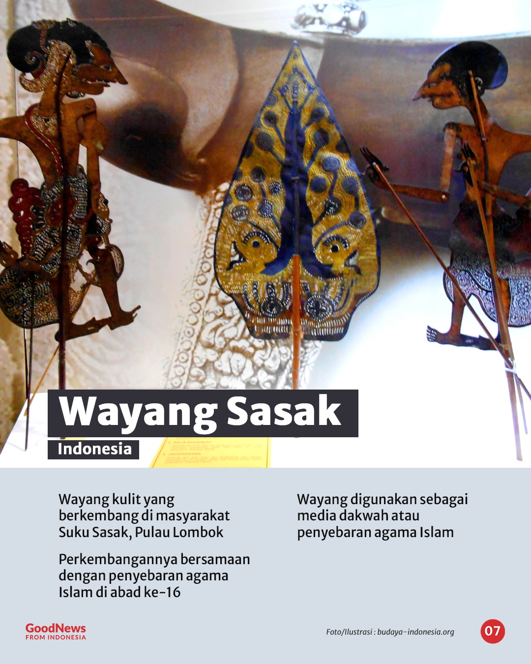 Beragam Jenis Wayang dari Asia Tenggara