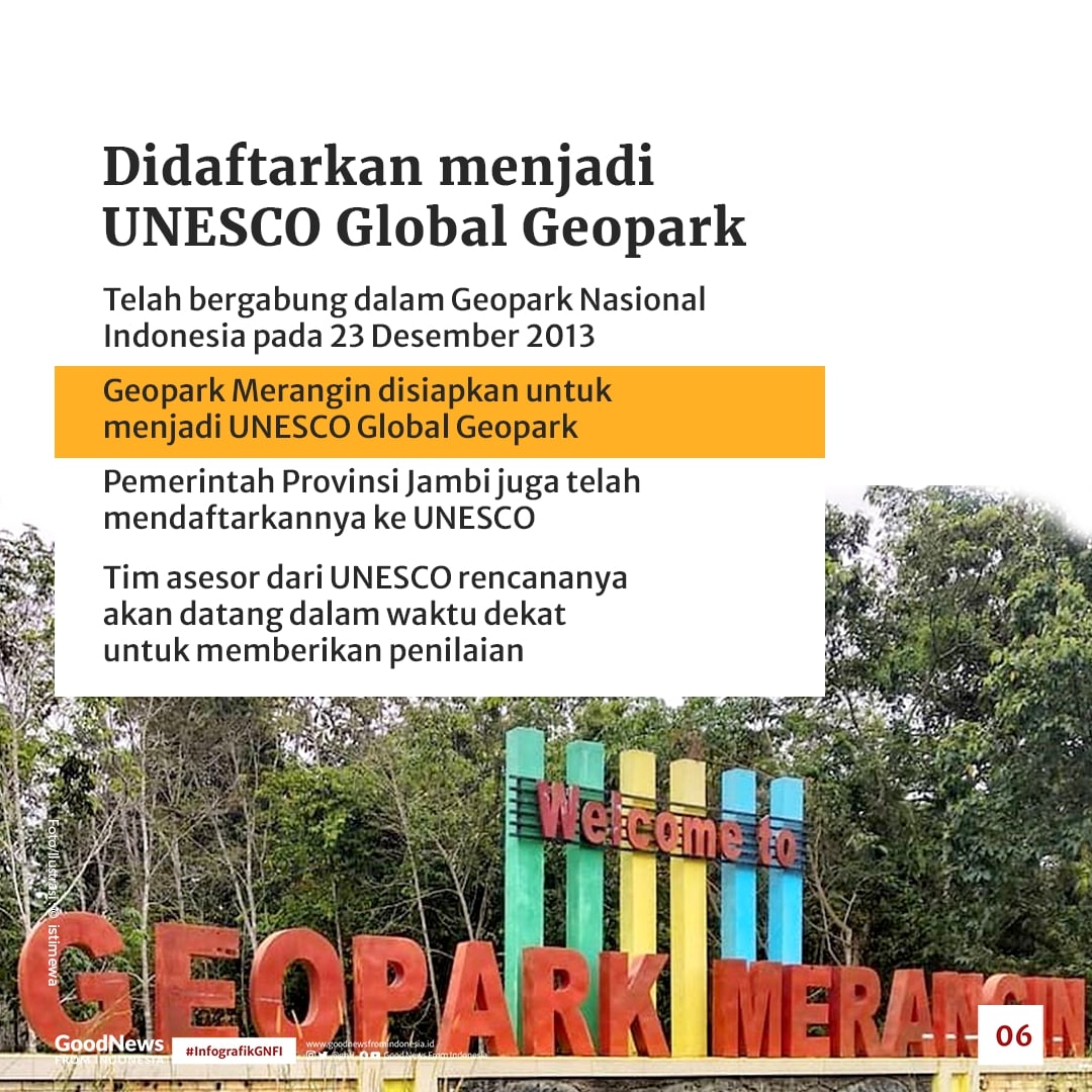 Geopark Merangin, Situs Purba yang Didaftarkan ke UNESCO