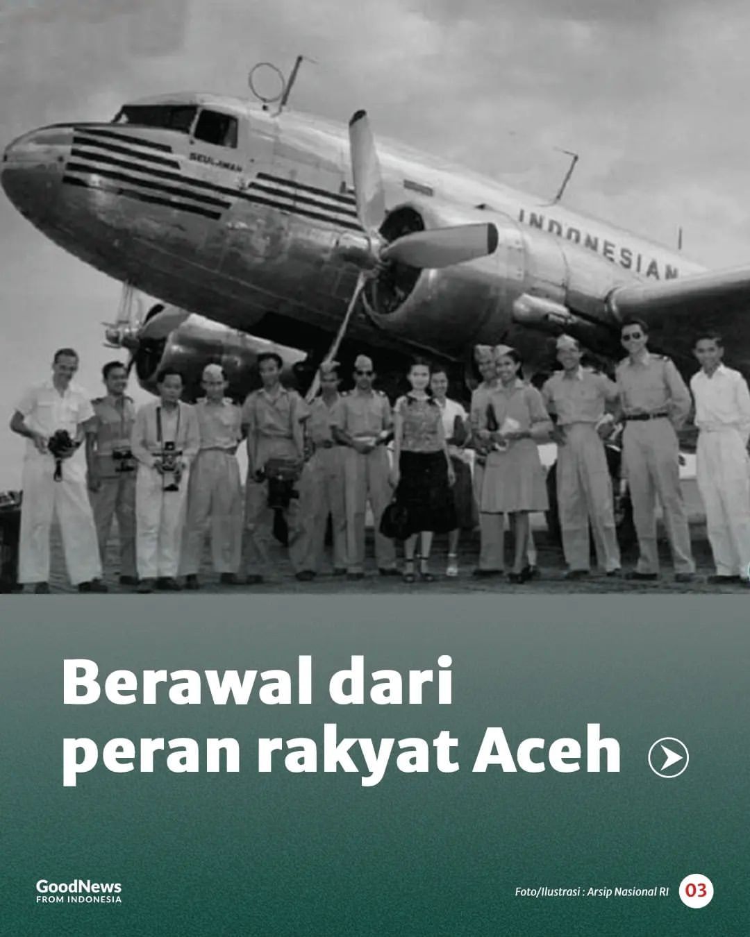 Indonesian Airways, Maskapai Pertama Tanah Air