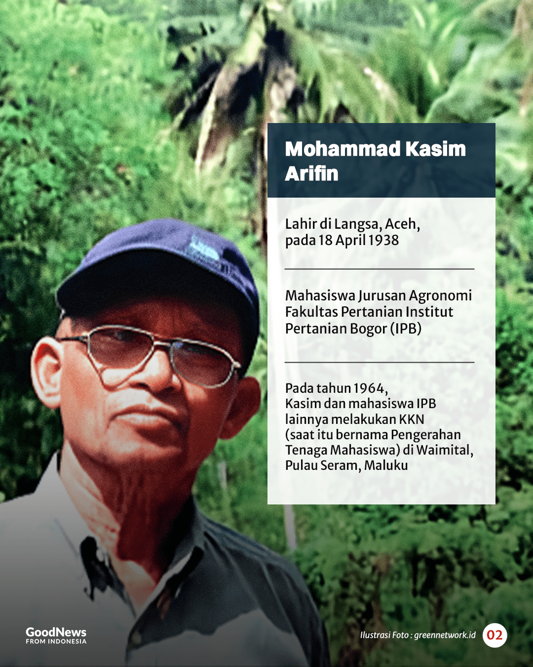 Kasim Arifin, Jalani KKN 15 Tahun Demi Kembangkan Pertanian di Maluku