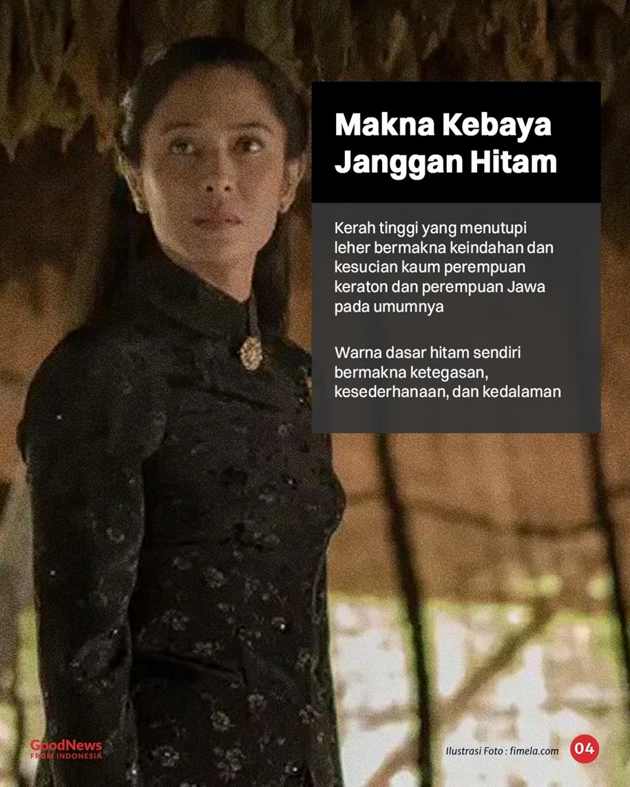 Kebaya Janggan, Busana Abdi Dalem yang Dipakai Jeng Yah Si Gadis Kretek